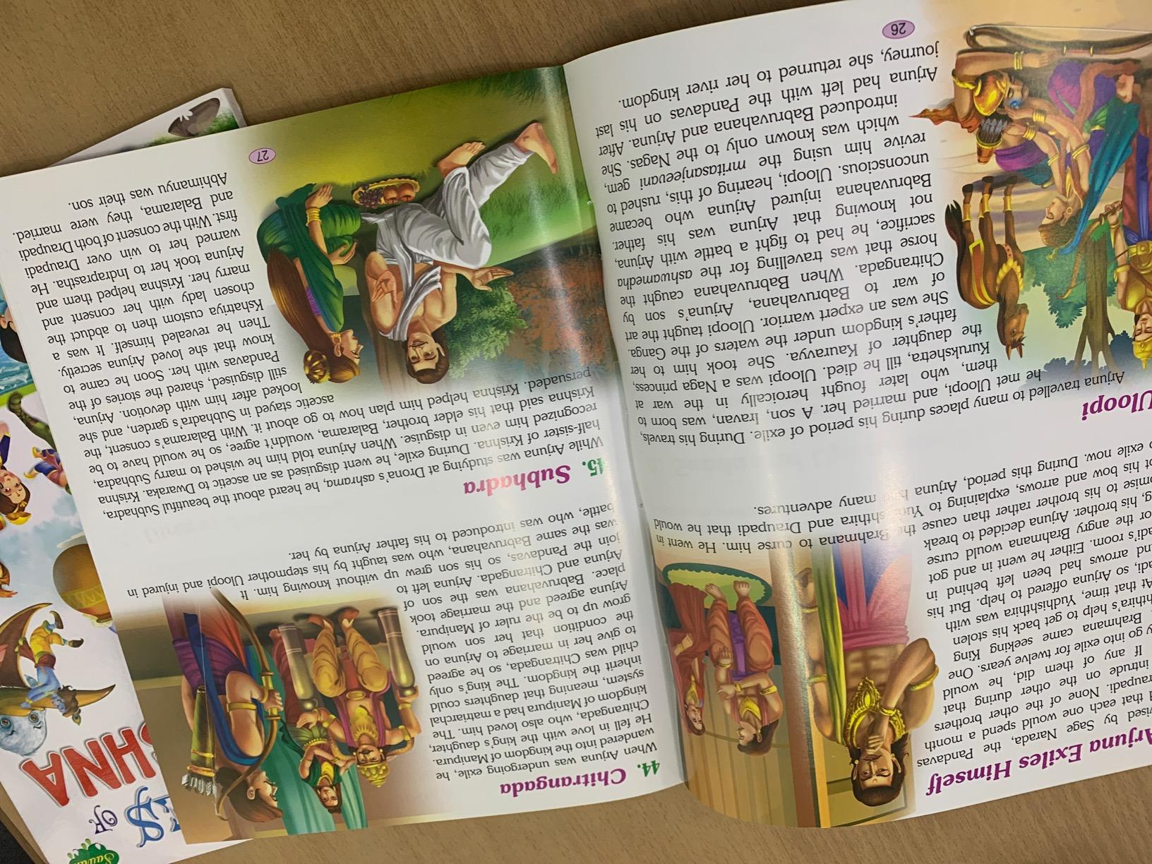 Buy Sawan Set of 2 story books 151 series (Mahabharat & krishna) Book ...