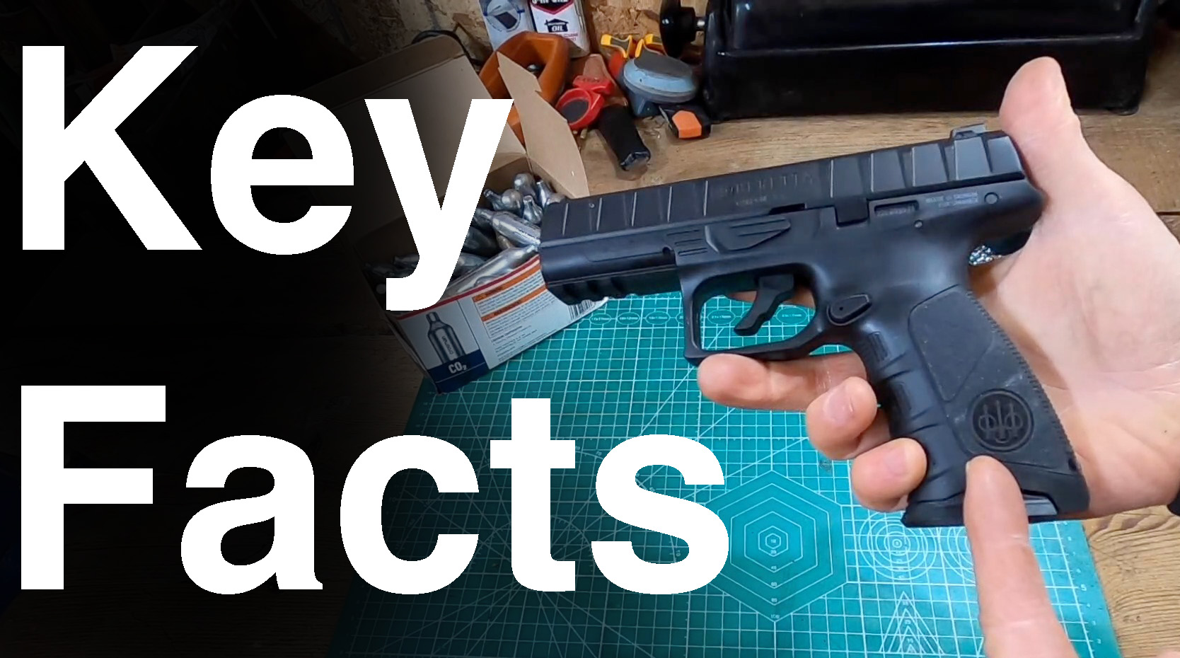 Watch KEY FACTS Beretta APX Air Pistol on Amazon Live