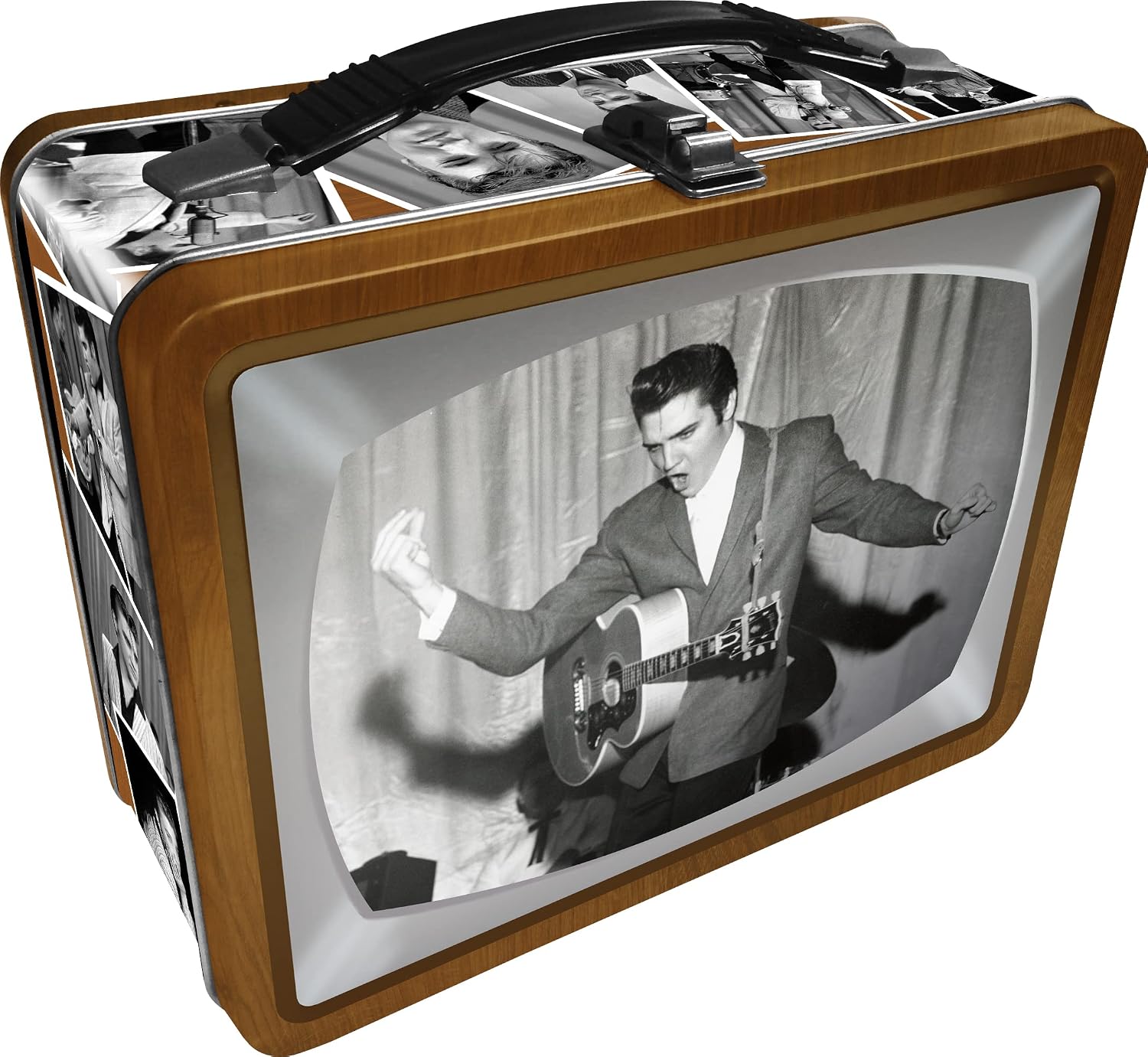 Amazon.com: AQUARIUS Elvis TV Fun Box - Sturdy Tin Storage Box with ...