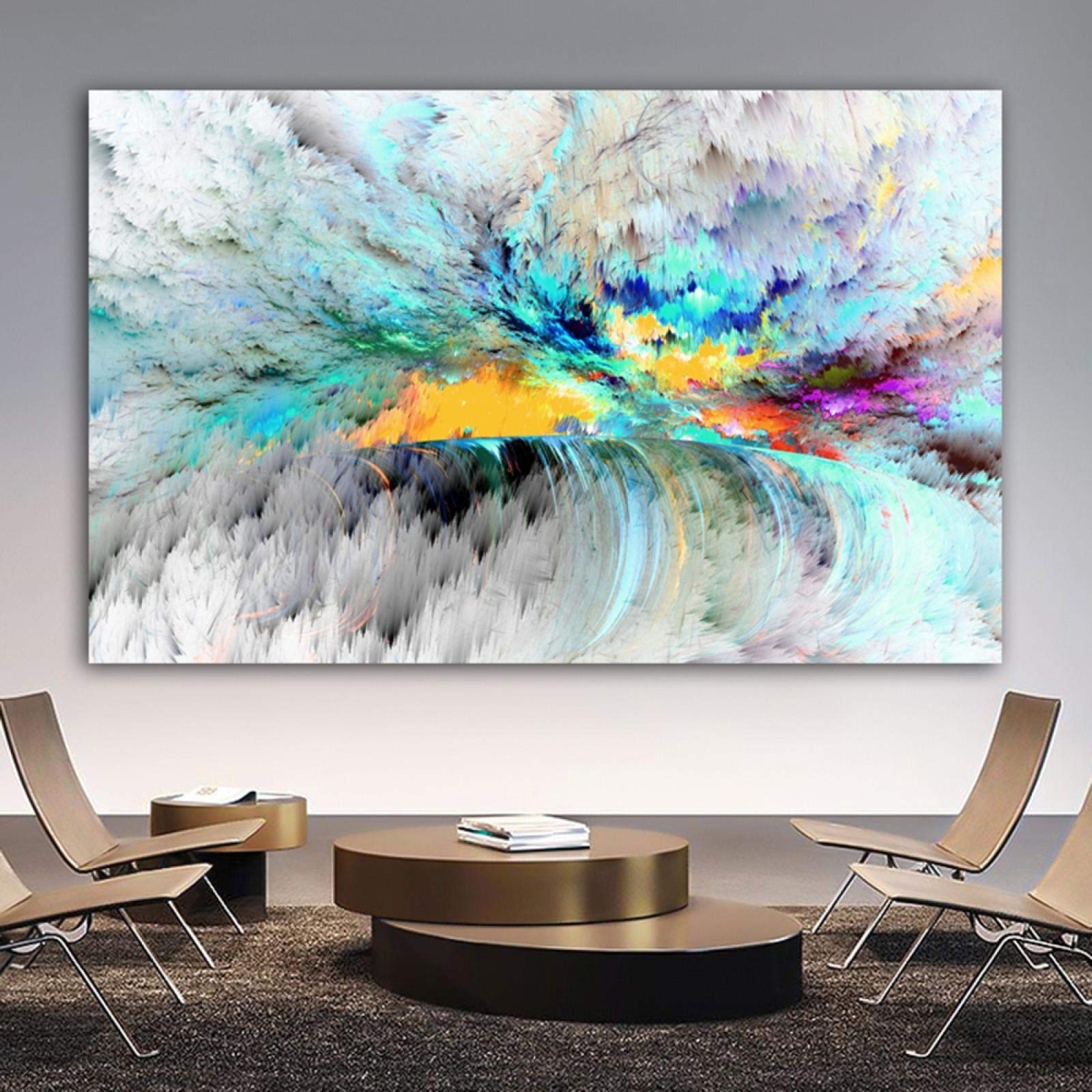 Calm Abstract Art Happy New Year Everyone, Hoping... Art By Alison