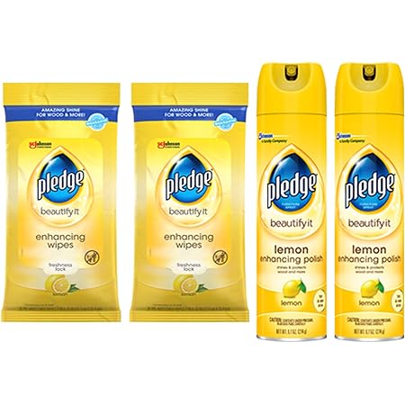 Amazon.com: Pledge Clean It Dust & Allergen Multisurface Cleaner Spray ...