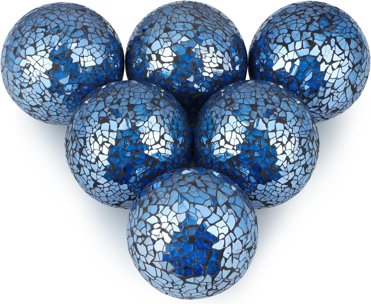 Amazon.com: Modern Day Accents 4484 Bola Classic Blue Sphere, Aluminum ...