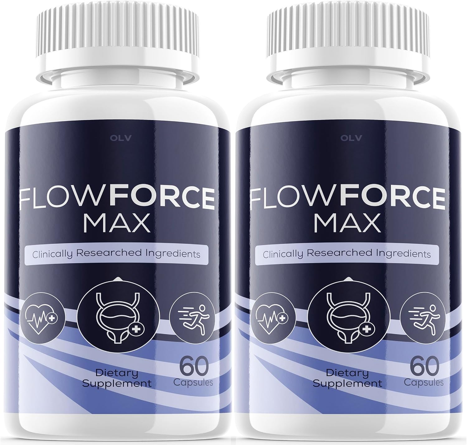Amazon.com: OLV (2 Pack) Flowforce - Flow Force Max All-Natural 120 ...