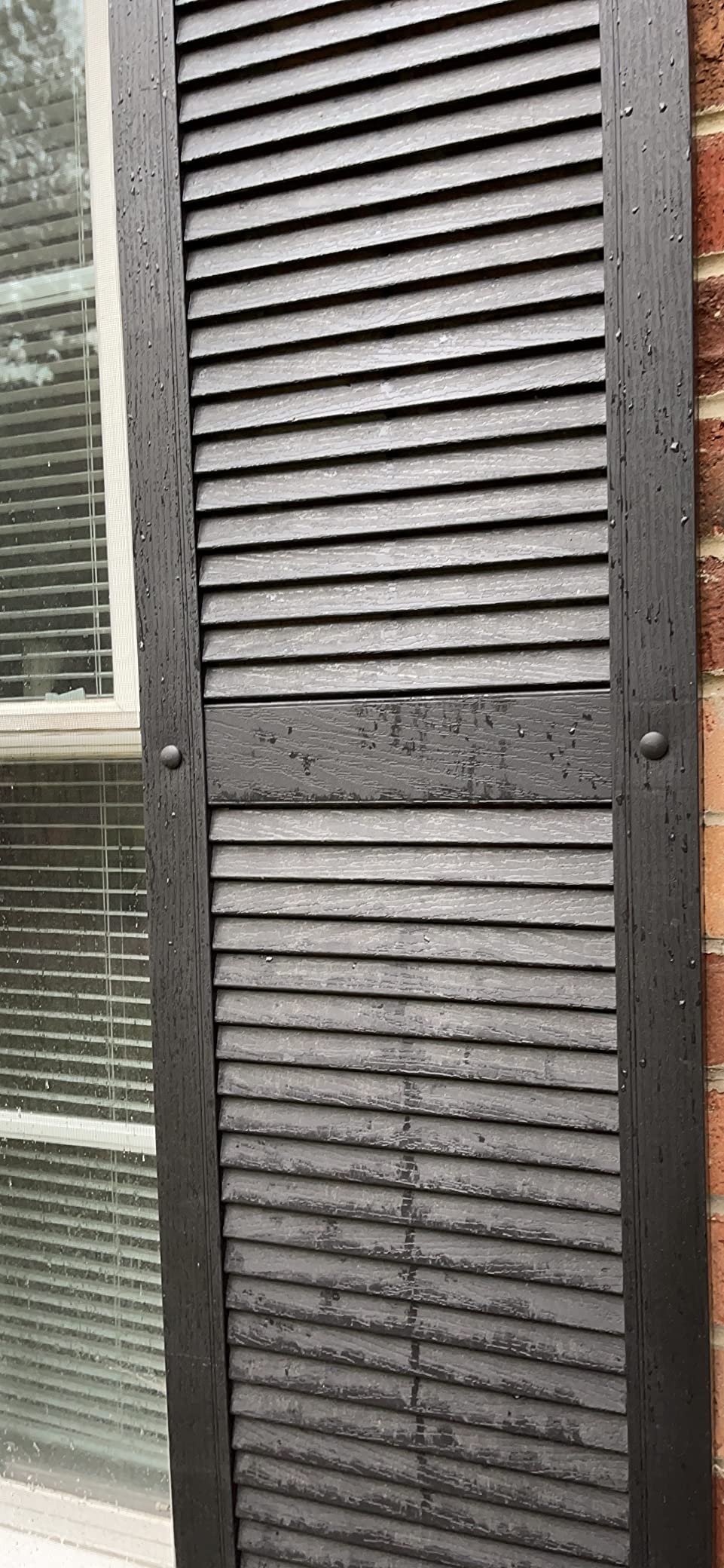 $8/mo - Finance 15 Inch x 47 Inch Standard Louver Exterior Vinyl Window ...