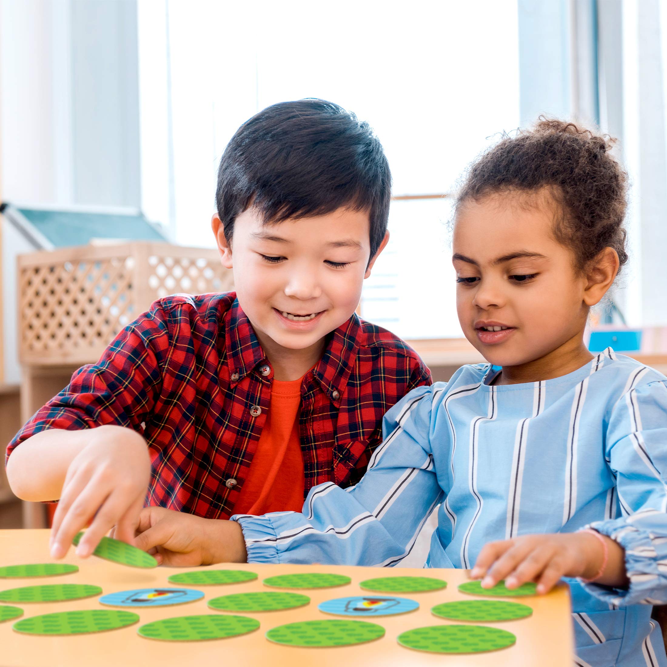 Buy Matching Memory Game for Kids - 32pc Summer Camp Concentration ...