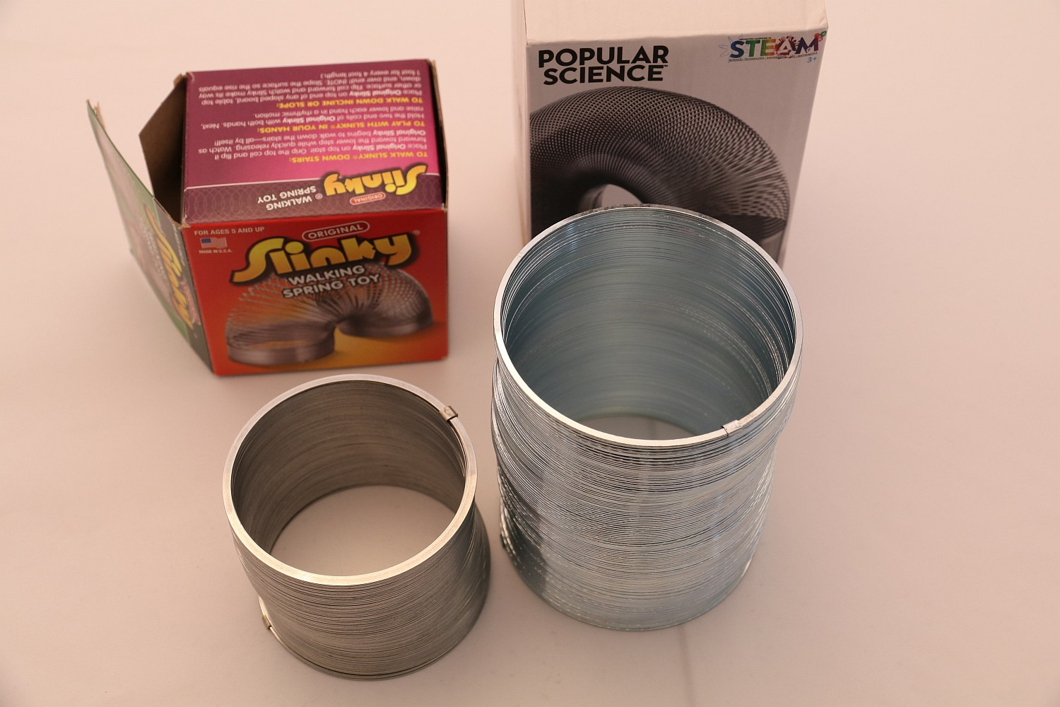 Amazon.com: Popular Science Giant Springy - Large Metal Coiled Helix ...