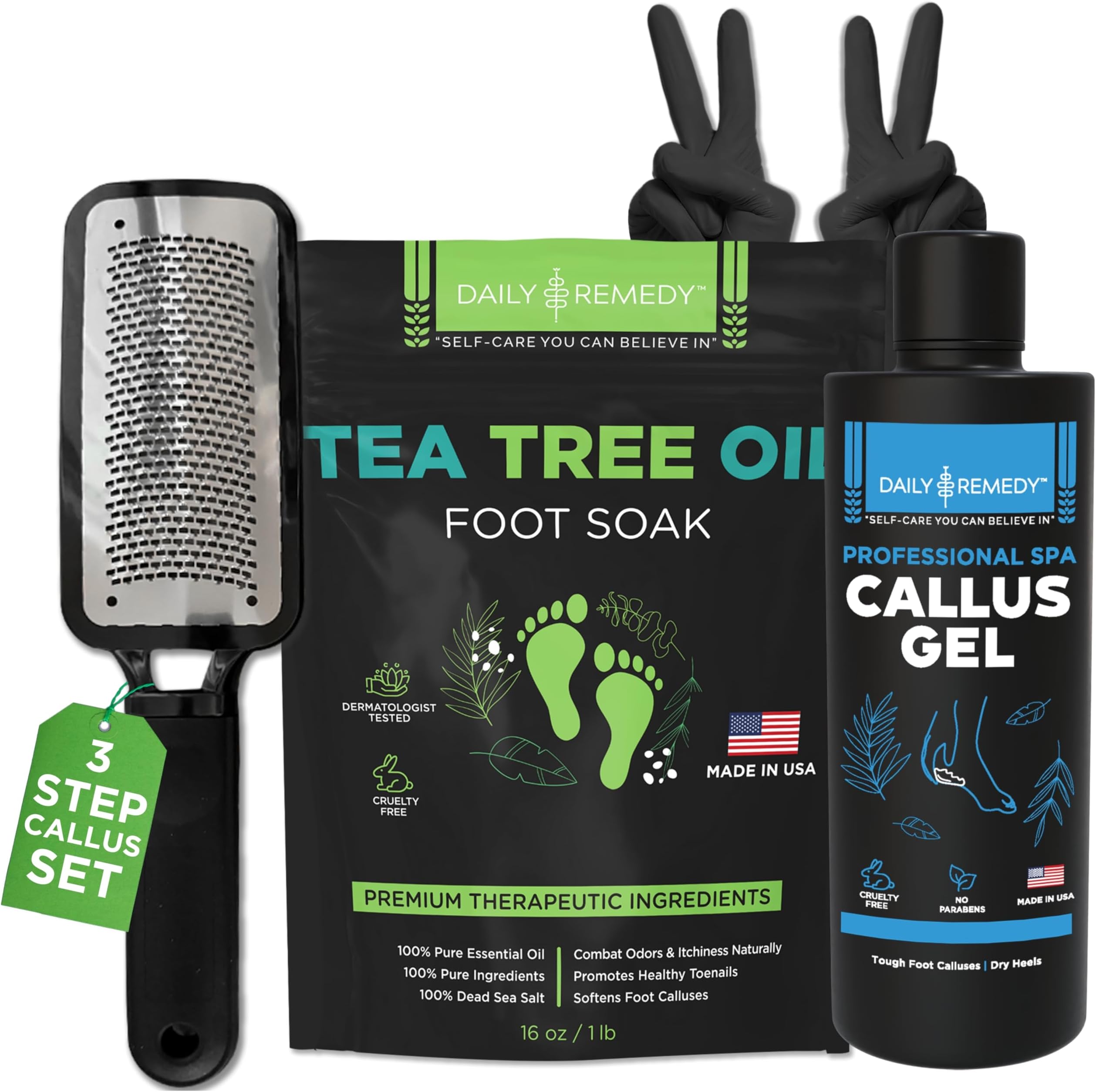 Amazon.com: Foot Callus Remover Gel Set - Professional Callus Remover ...