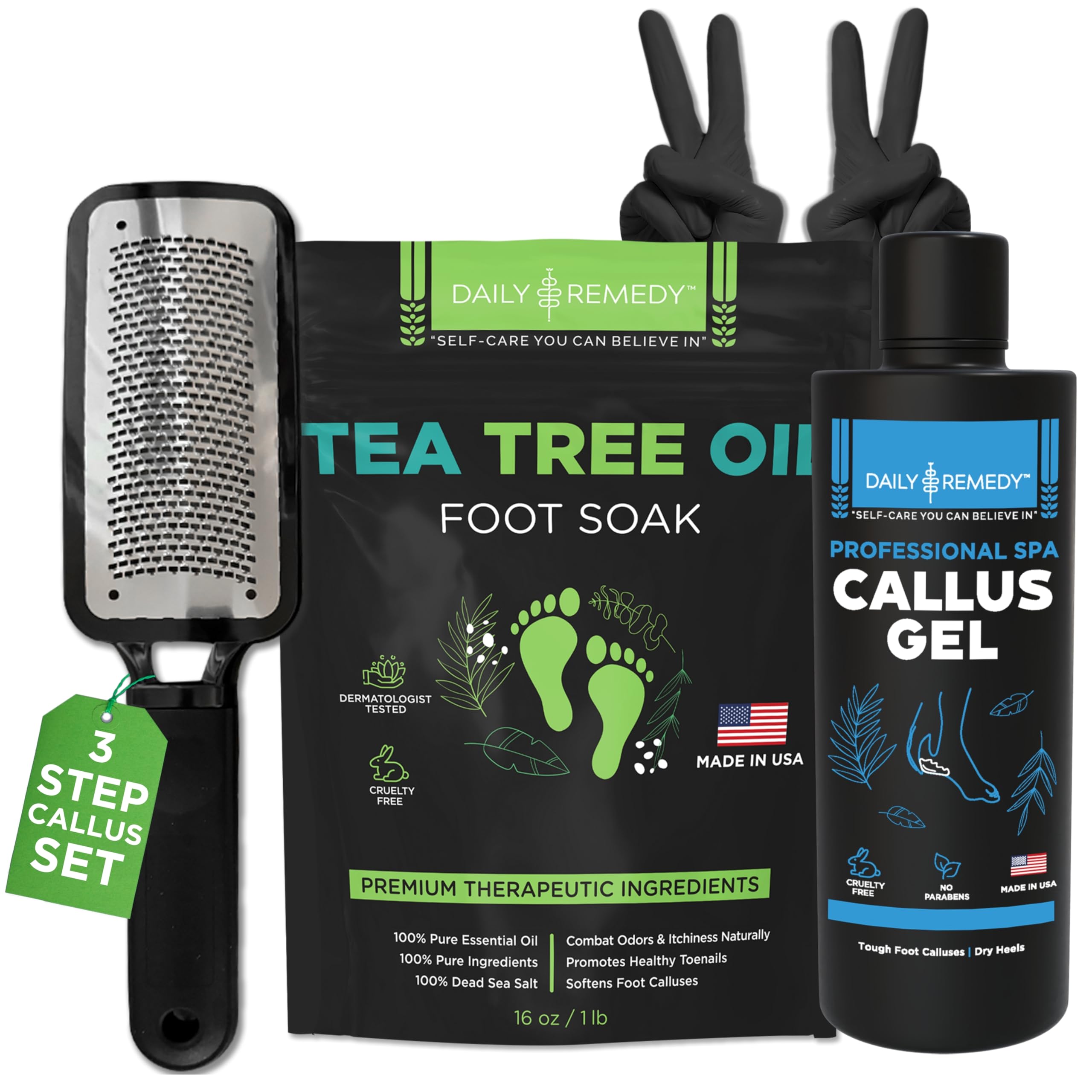 Amazon.com: Foot Callus Remover Gel Set - Professional Callus Remover ...