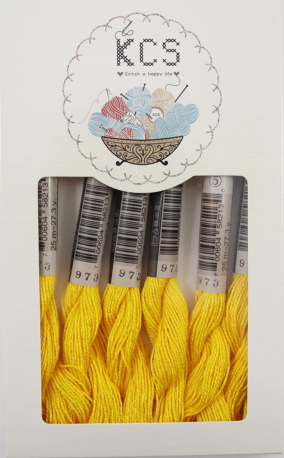 Amazon.com: KCS 25 M/Skein Mercerized Pearl Cotton Crochet Needlepoint ...