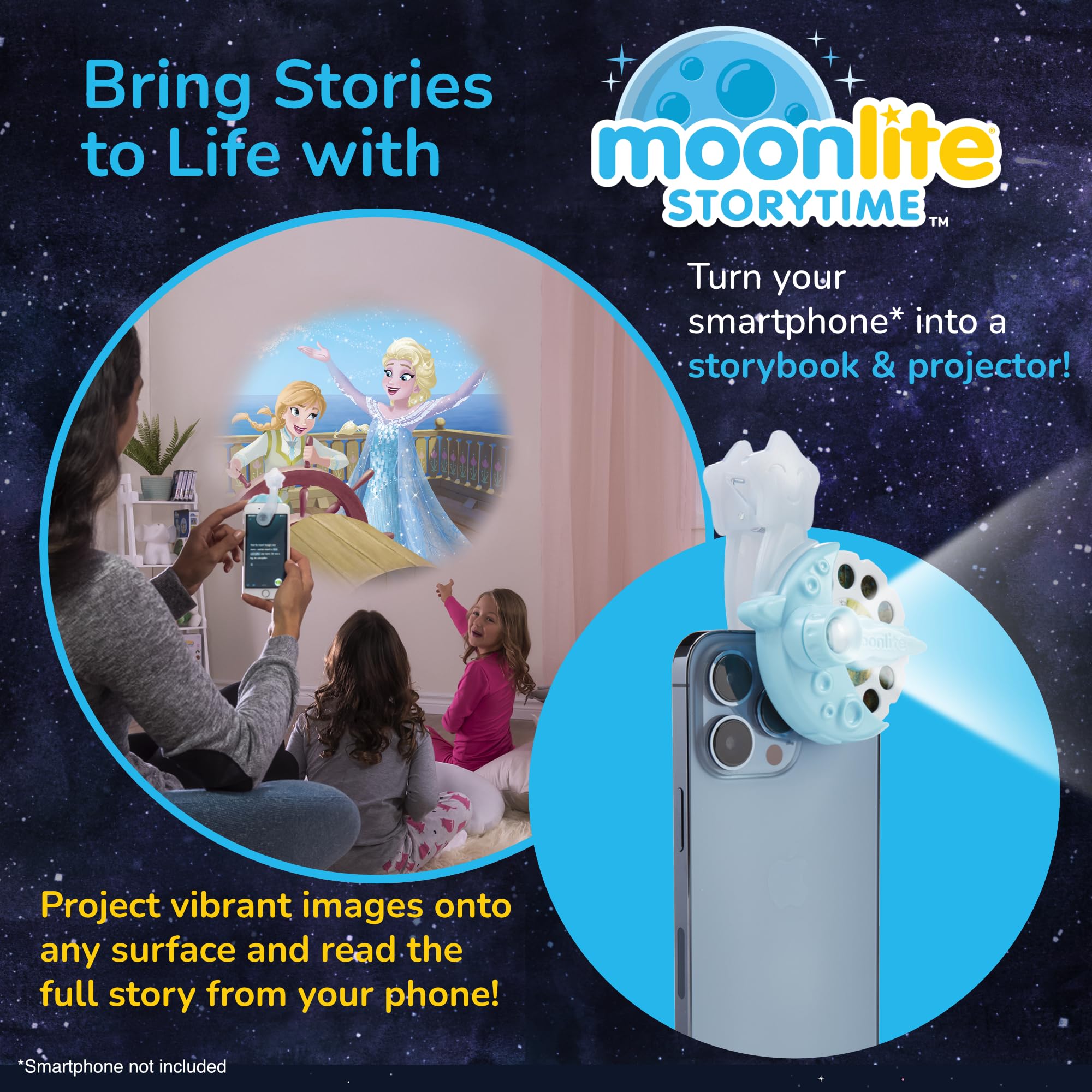 Snapklik.com : Moonlite Storytime Mini Projector