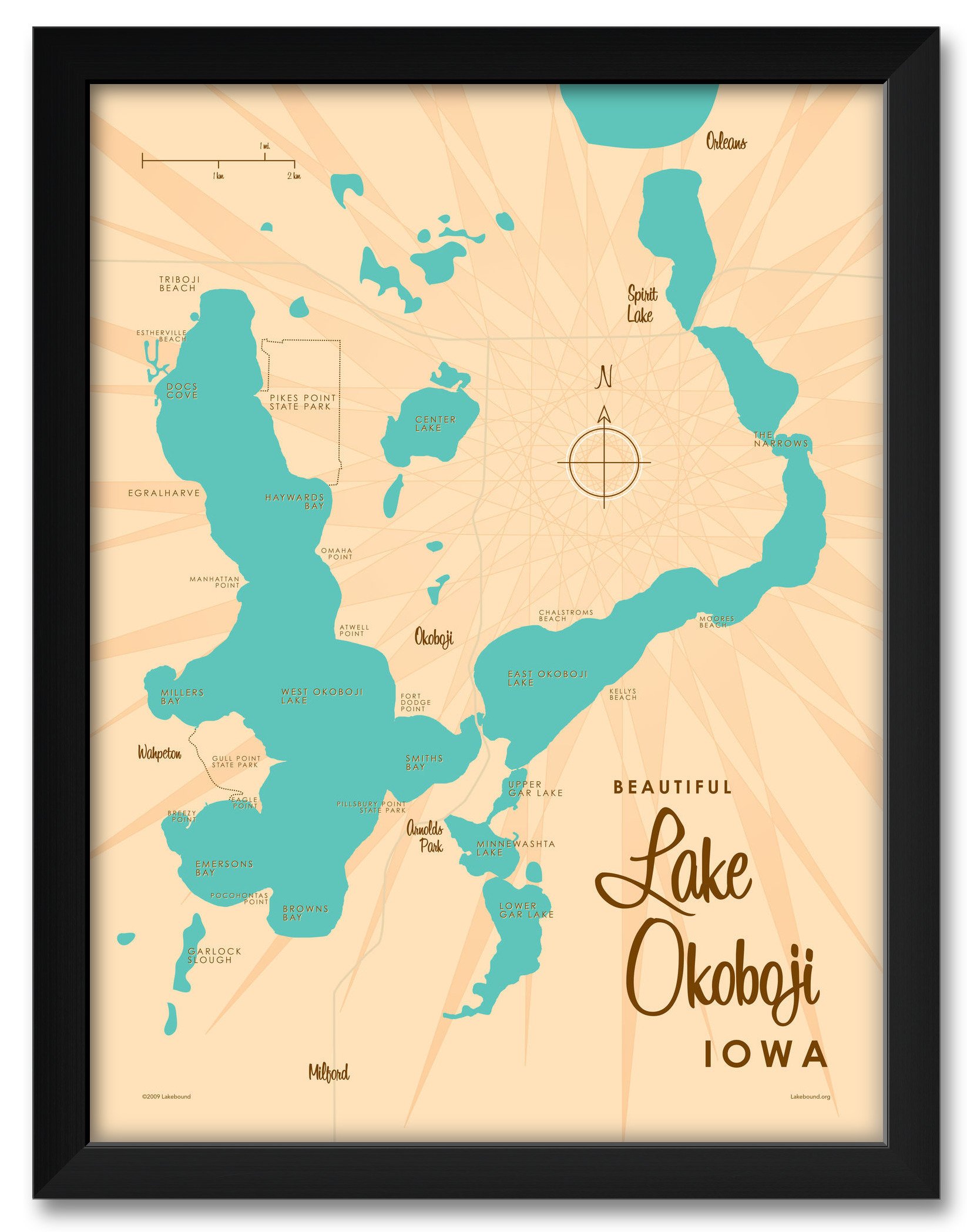 All Iowa Lake Maps