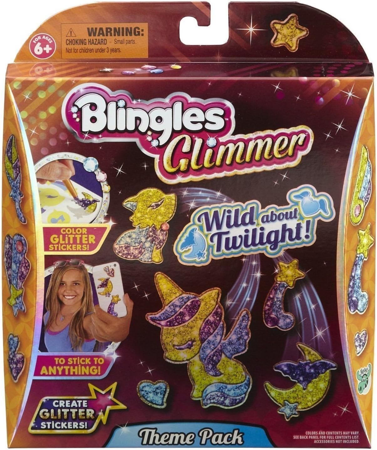 Amazon.com: Blingles Toy - Glimmer Theme Pack - Wild About Twilight ...