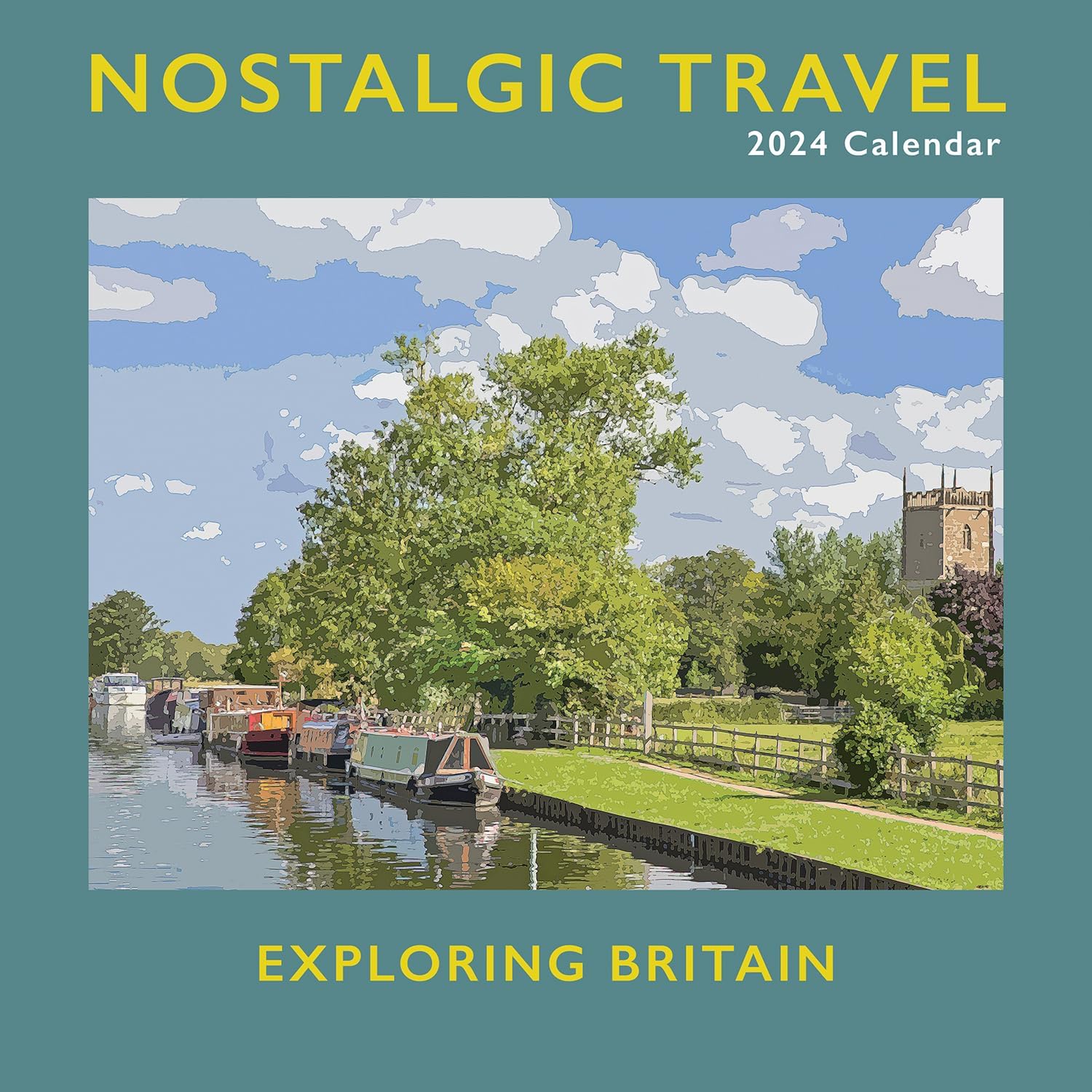 Railway Poster Art Nrm 2024 Calendar : Carousel Calendars: Amazon.co.uk ...