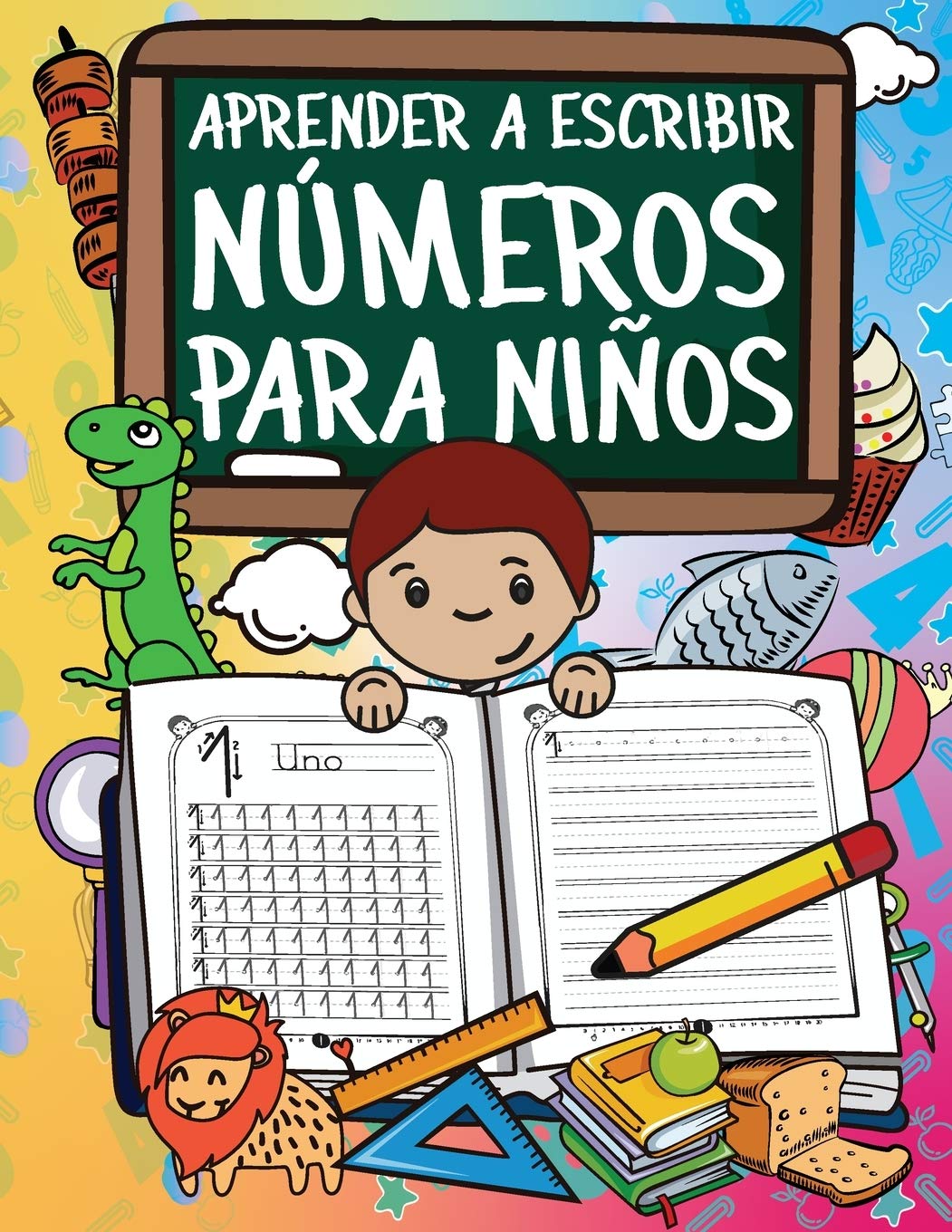 Buy Aprender A Escribir Números Para Niños: Primeros Ejercicios De ...