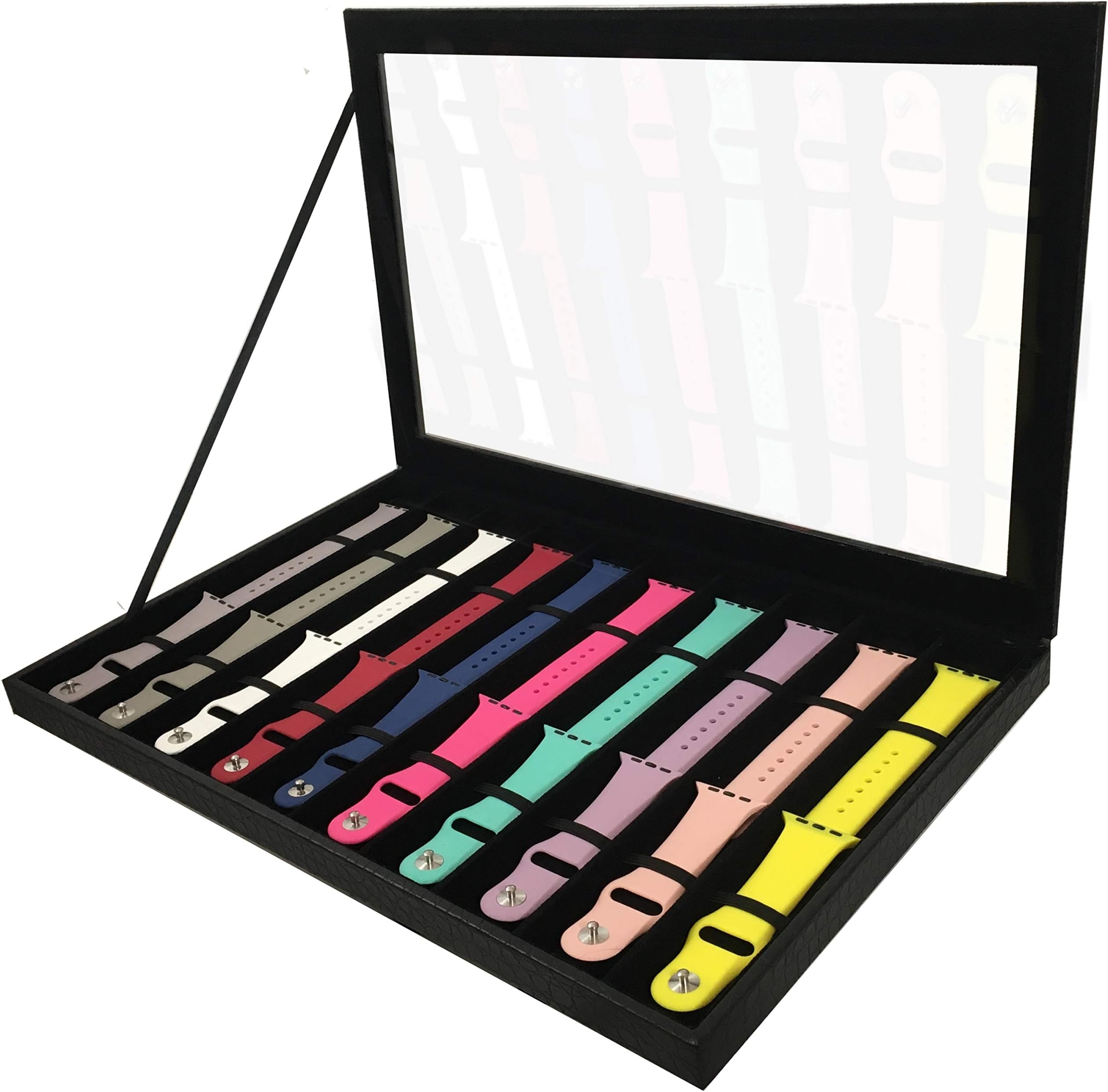 Amazon.com: xchangeables Storage Box Leather Case Organizer for Apples ...