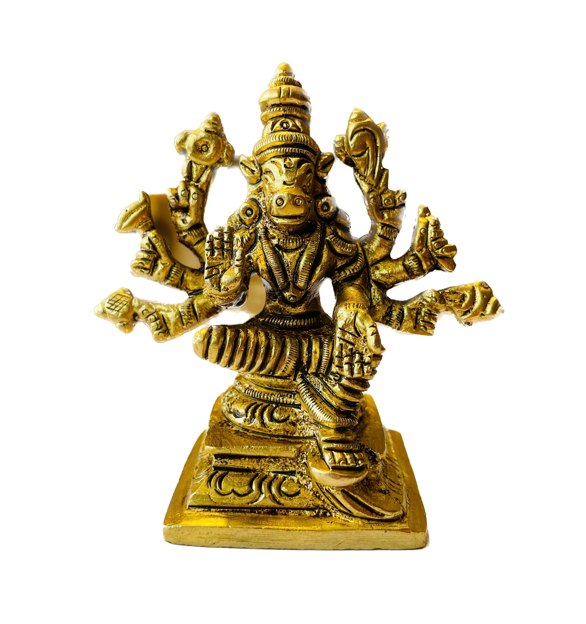 Varagi Amman 300gm Varahi Brass Idols Varahi Amman Brass Statue ...