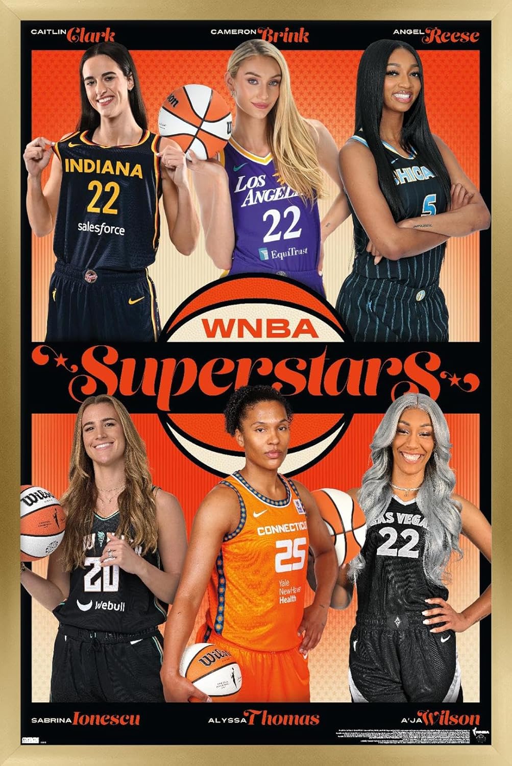 Amazon.com: Trends International WNBA League - Superstars 24 Wall ...