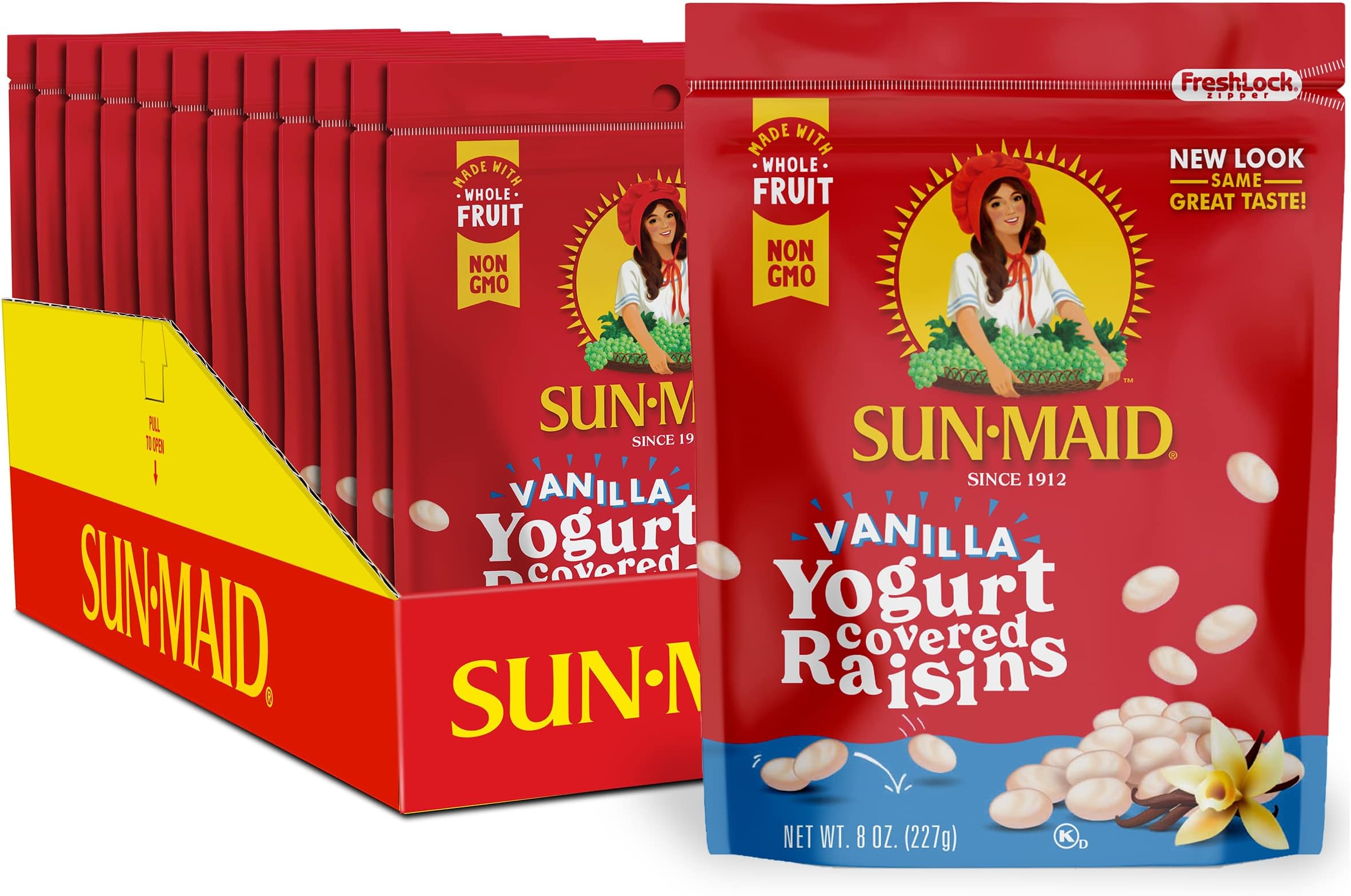Amazon.com: Sun-Maid Raisins Seedless. 1 OZ, 6 CT : Grocery & Gourmet Food