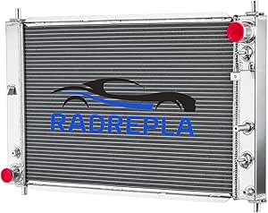 RADREPLA CU2139 3 Row Aluminum Radiator for 1997-2004 Ford Mustang GT ...