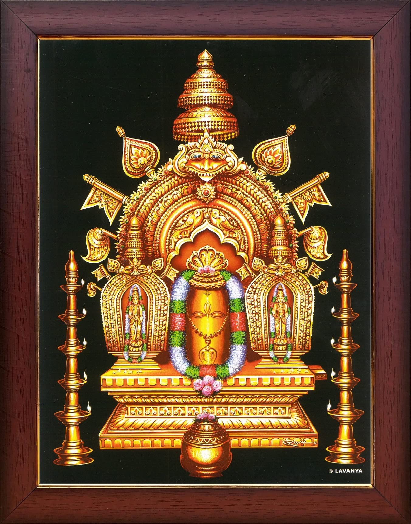 Garuda Photos : God Sri Manjunatha Swamy Photo Frame / Dharmasthala ...