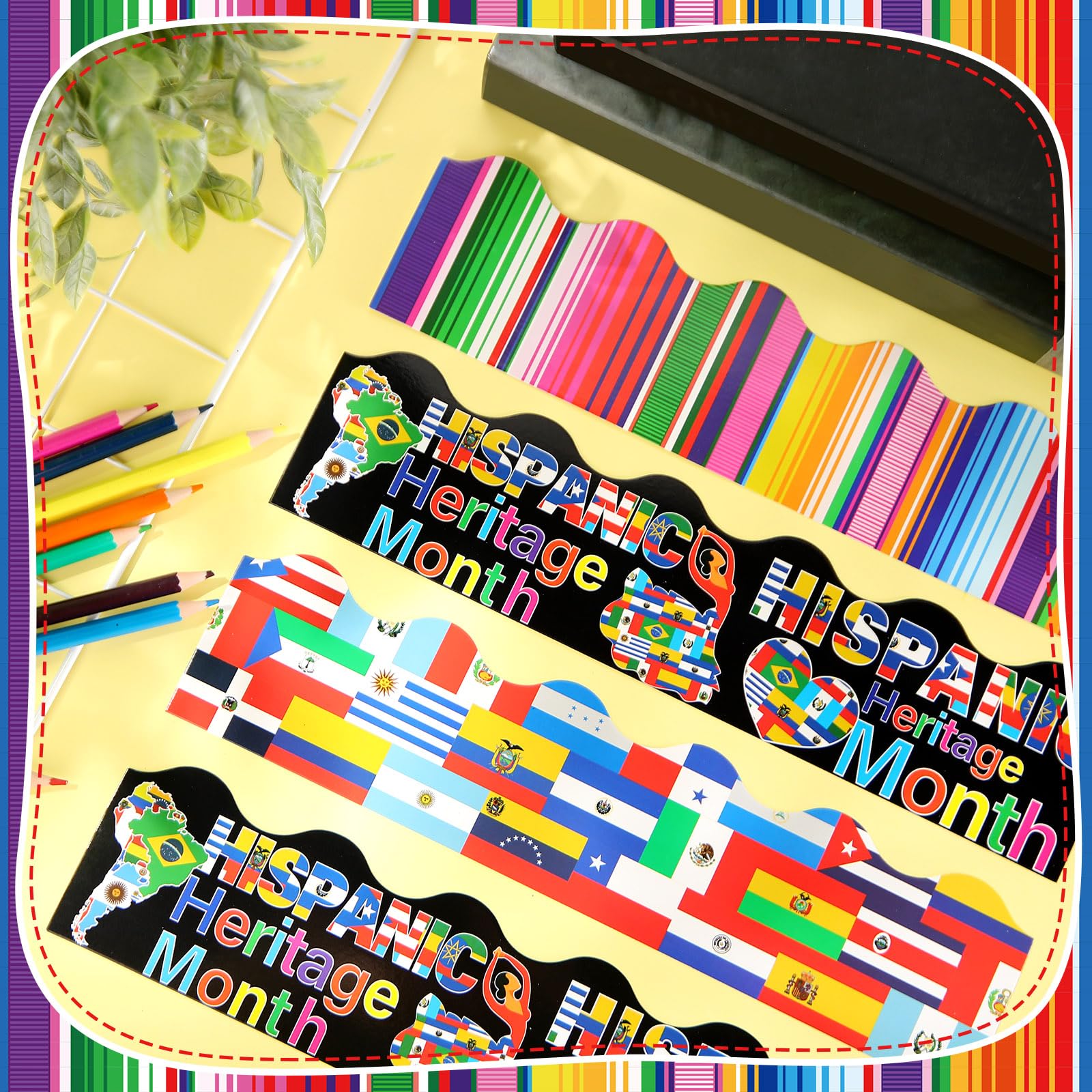 Snapklik.com : Pasimy 80 Pcs Hispanic Heritage Month Decorations Latin ...