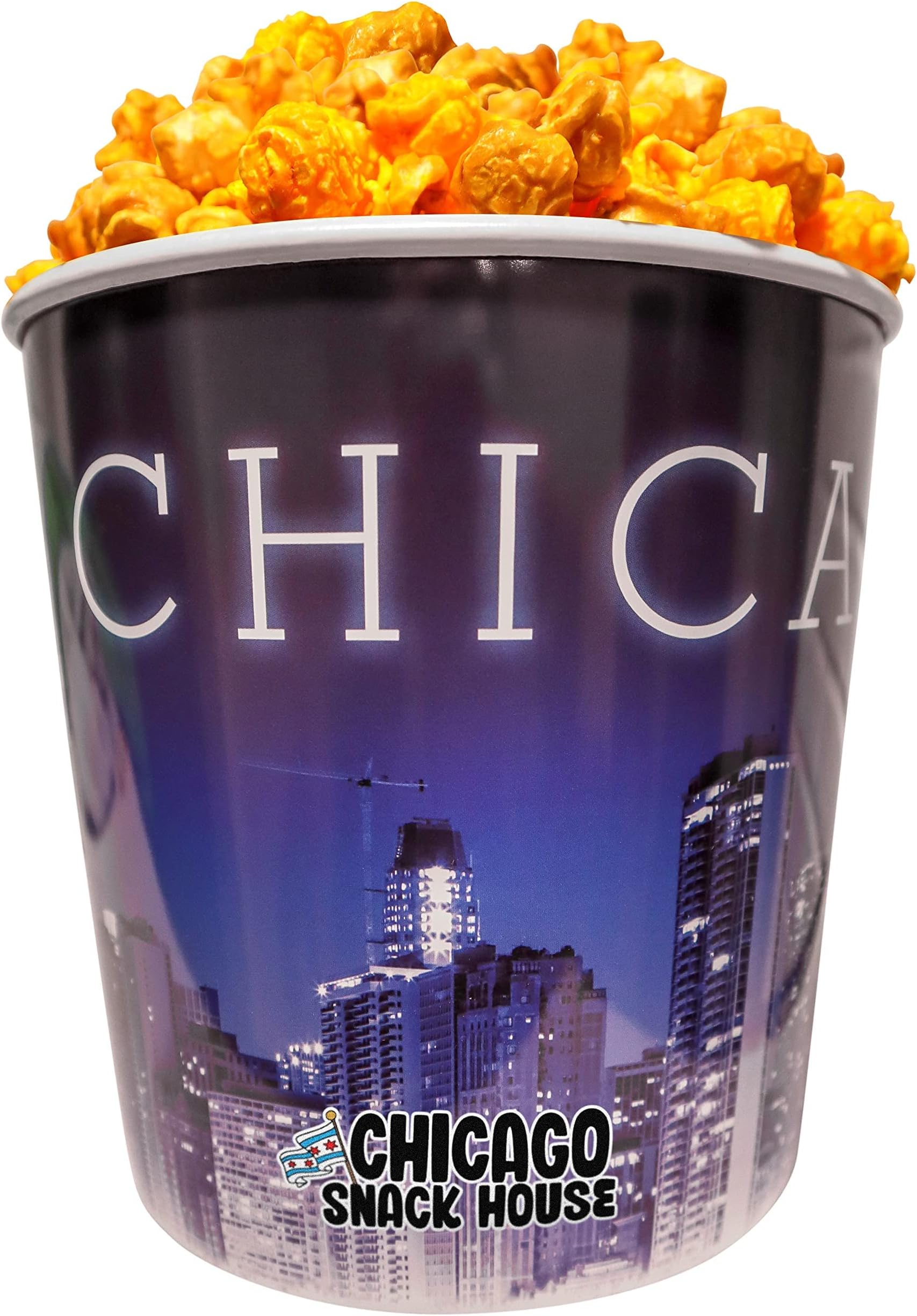 Amazon.com: Argires Popcorn - Chicago Skyline 1 Gallon Popcorn Tin ...