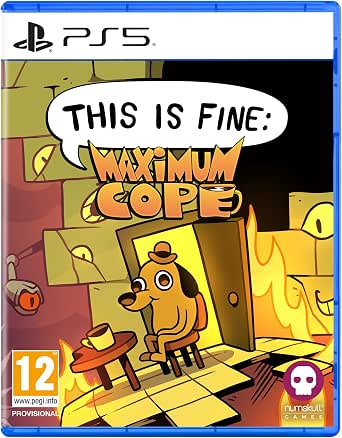 THIS IS FINE: Maximum Cope (PlayStation 5) : Amazon.co.uk: PC & Video Games