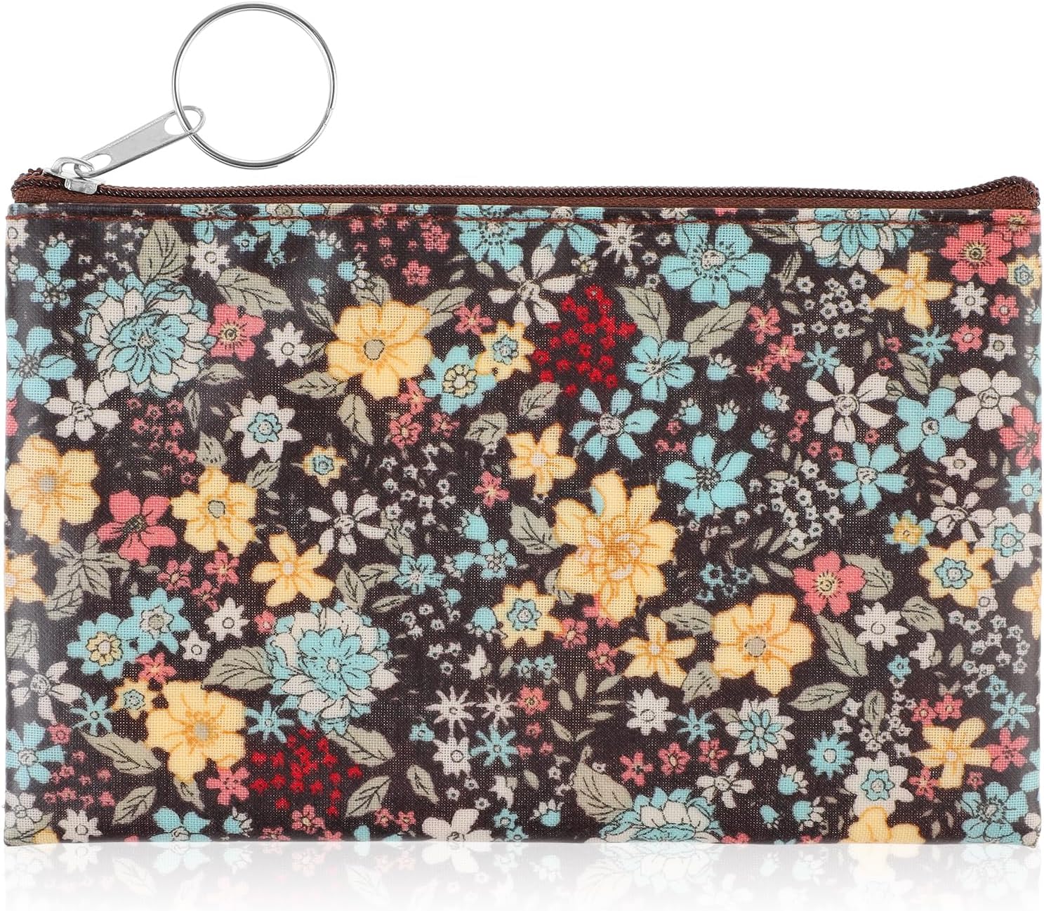 Amabro Small Coin Purse for Women, Boho Wallet Coin Bag with Keychain ...