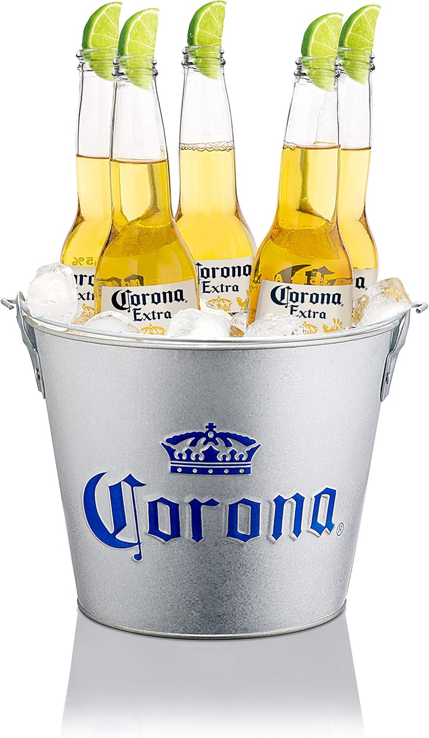 Corona Extra Embossed Galvanised Ice Bucket Cubo : Amazon.es: Hogar y ...