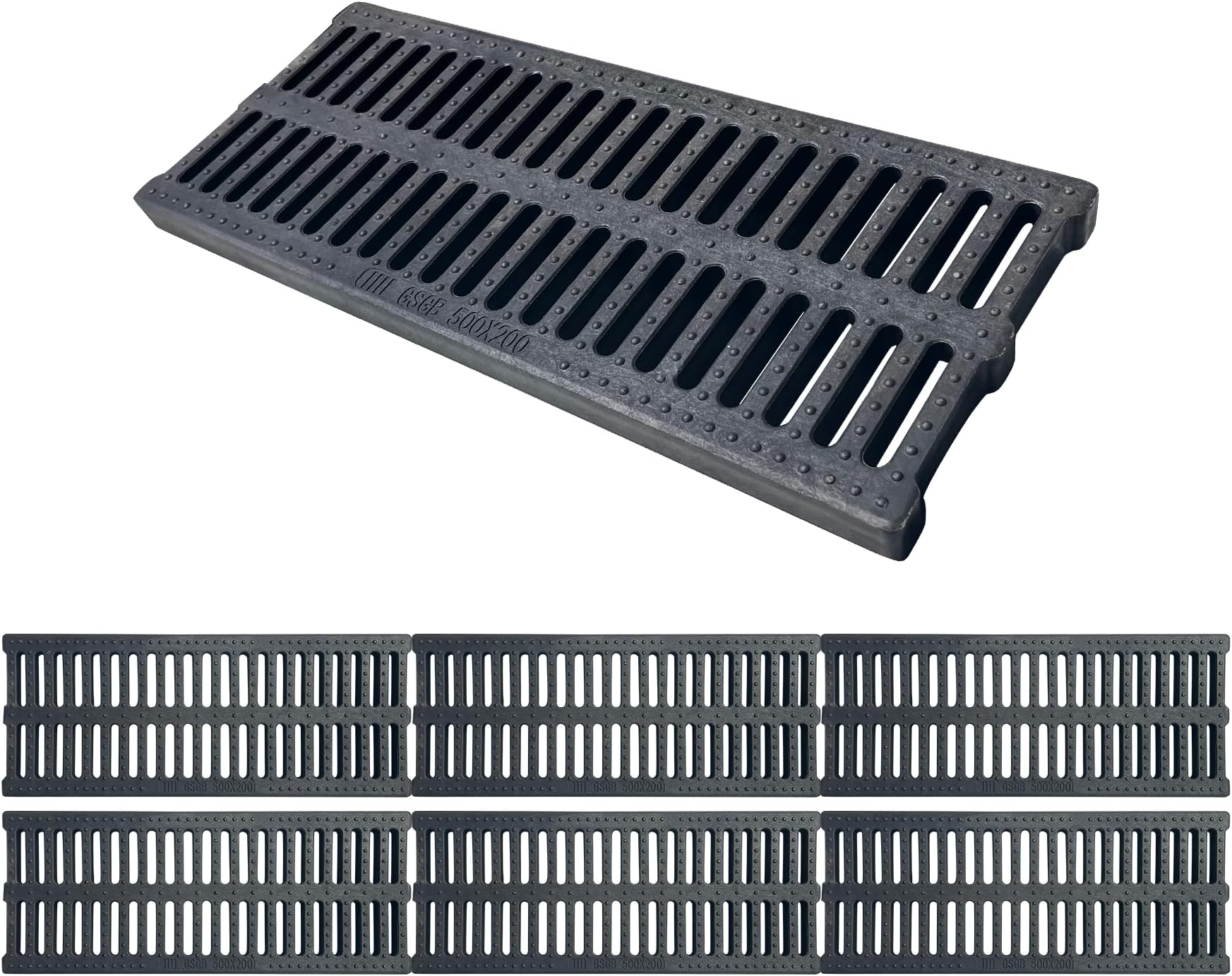 Amazon.com : High Polymer Drain Strainers, Trench Drain System, Garage ...