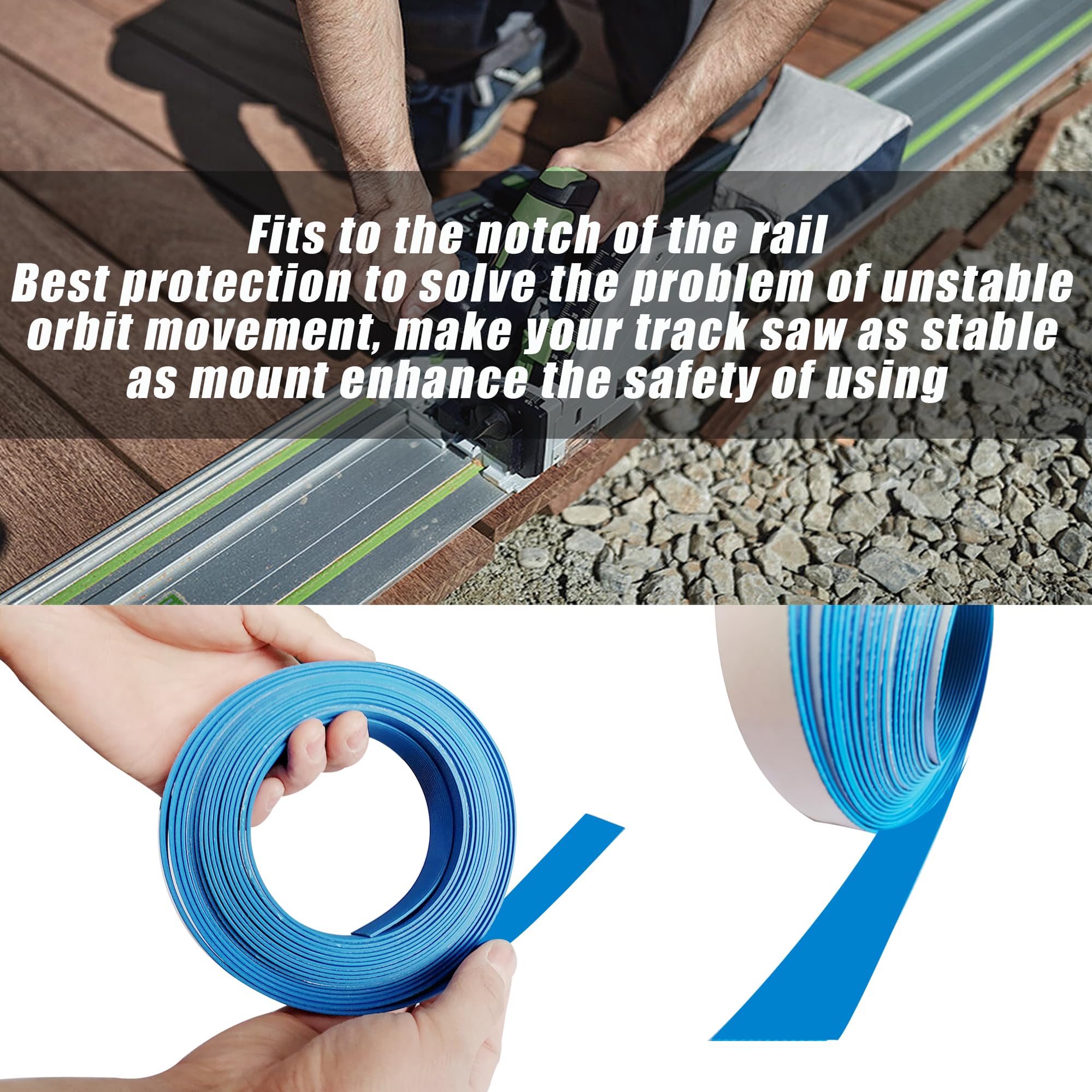 Snapklik.com : Festool Guide Rails Slip Resistant Strip Antiskid Bar ...