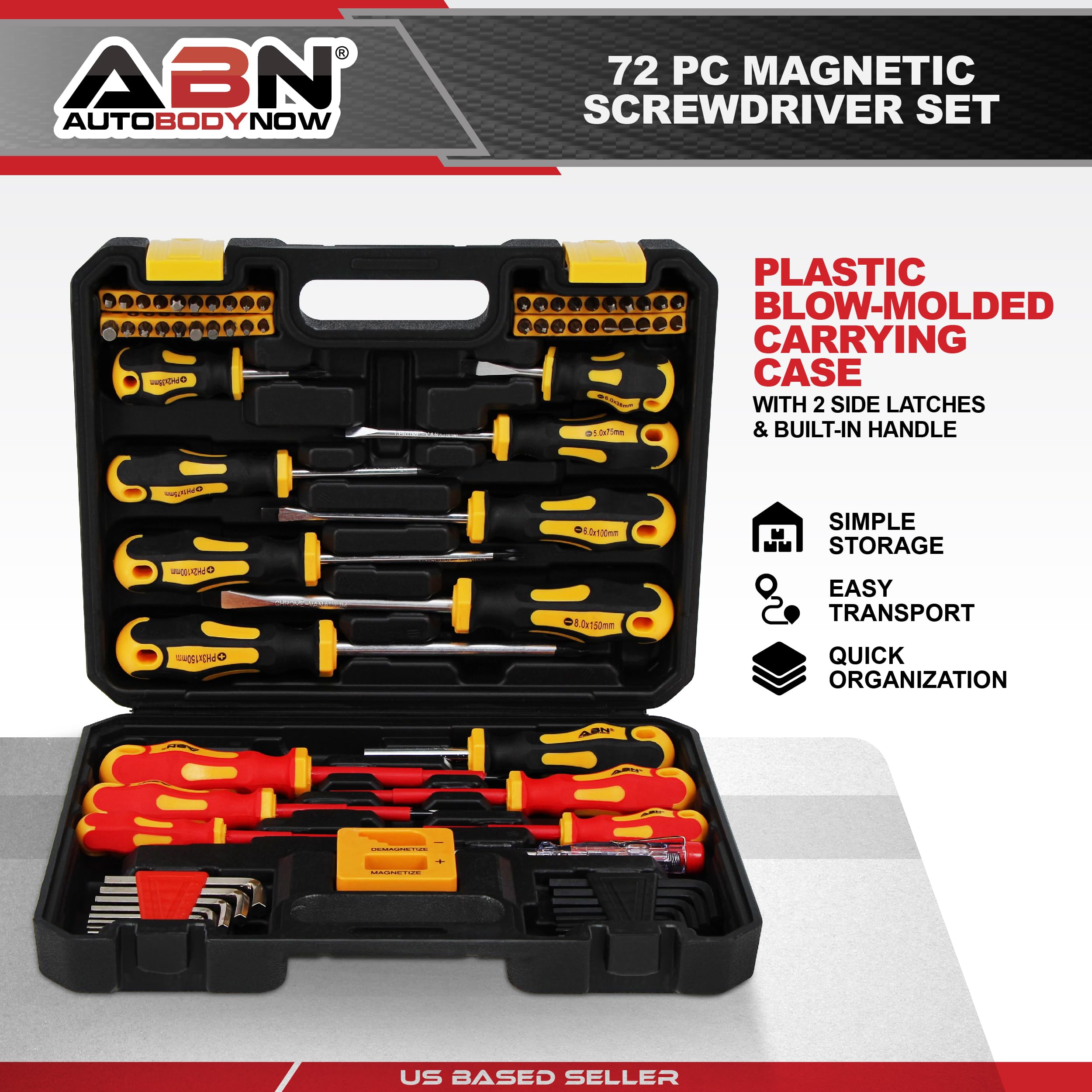 Screwdriver Set With Case