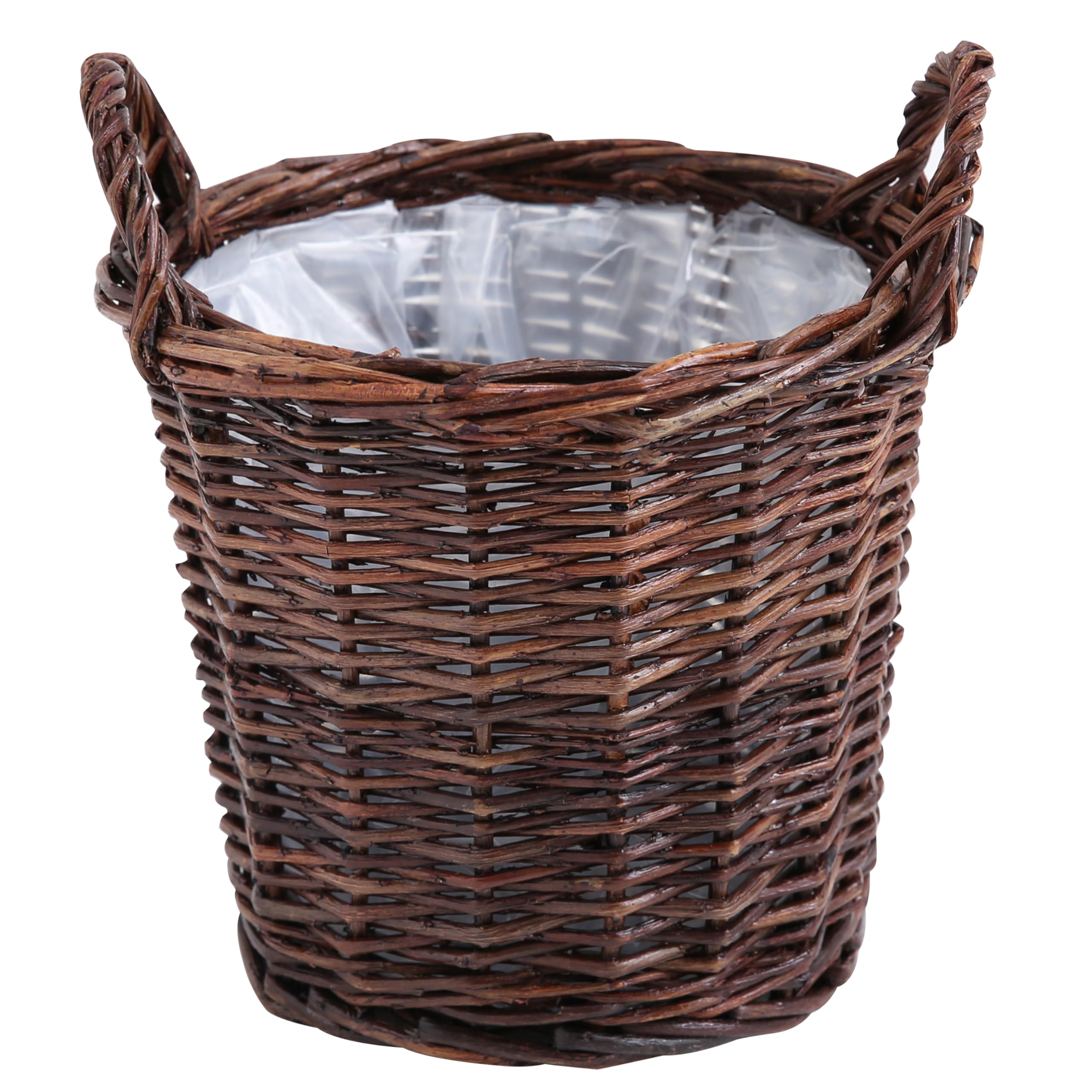 Amazon.com : Longero Handwoven Red Willow Planter Basket with ...