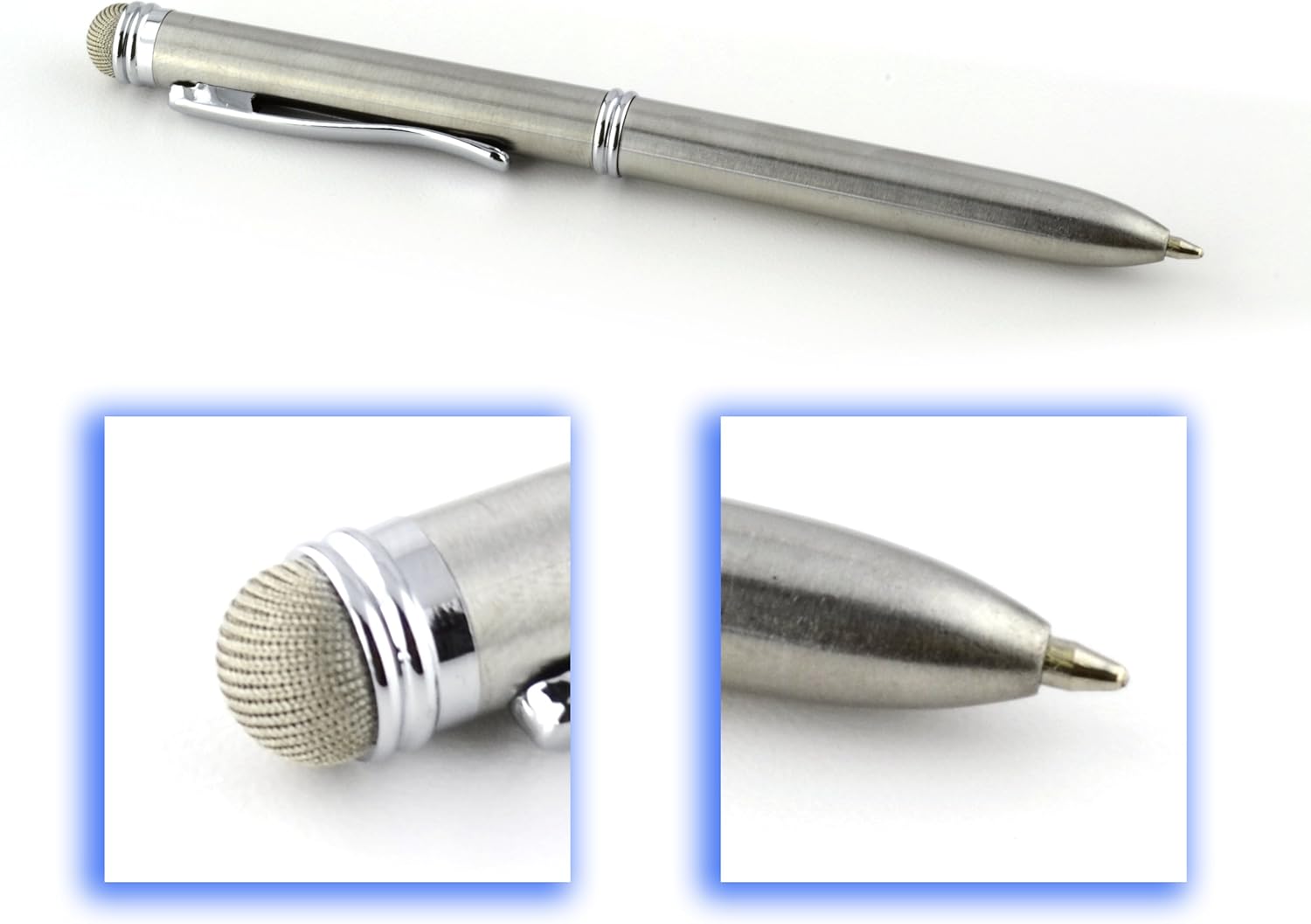 Amazon.com: Dockem Microfiber Stylus & 2 Color Pen Combo (2 Pens in 1 ...