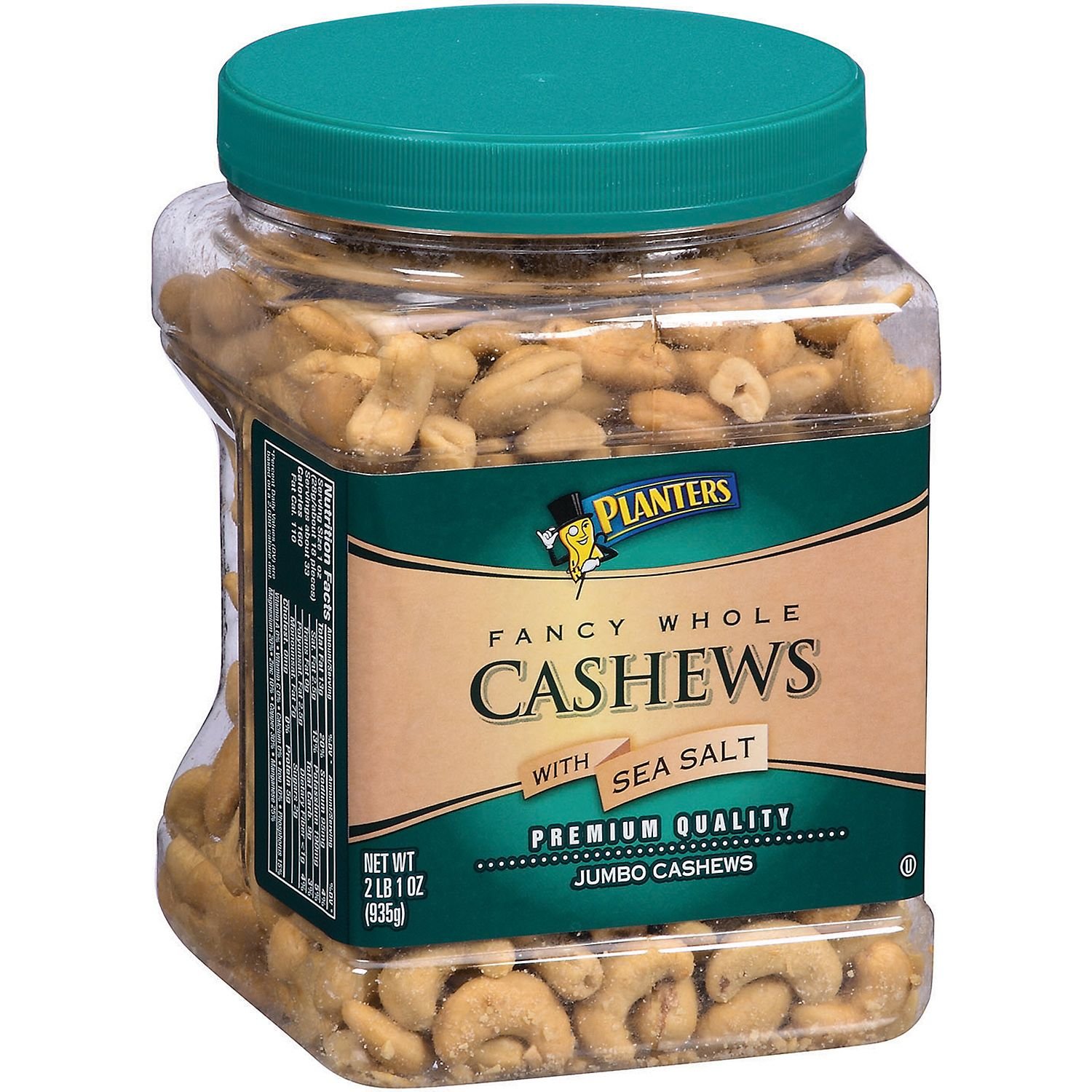 Amazon.com : Planters Fancy Whole Cashews with Sea Salt : Grocery & Gourmet Food