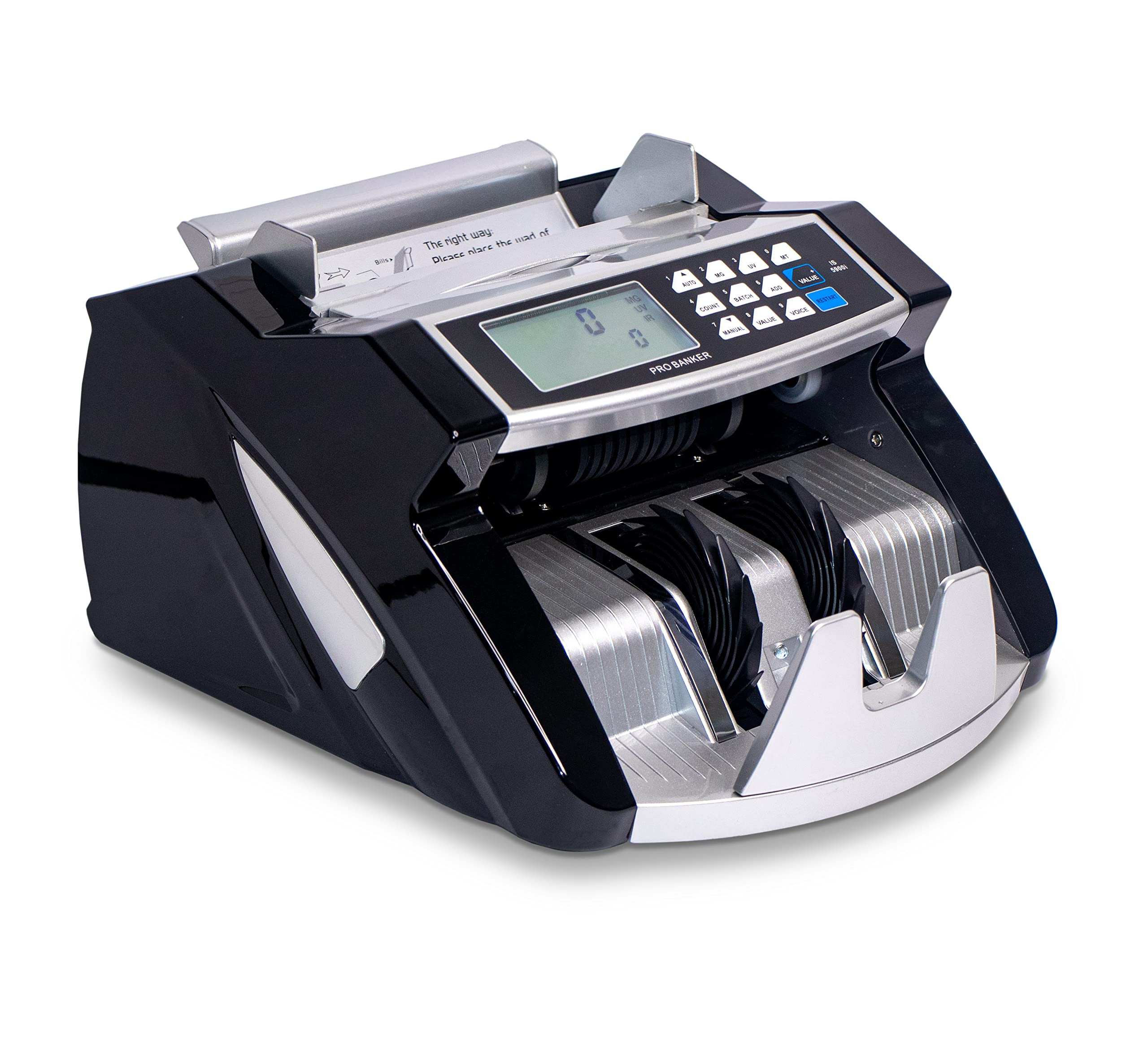 KROSS IS5900 - PRO Banker Currency Counting Machine/Money Counter/Note ...