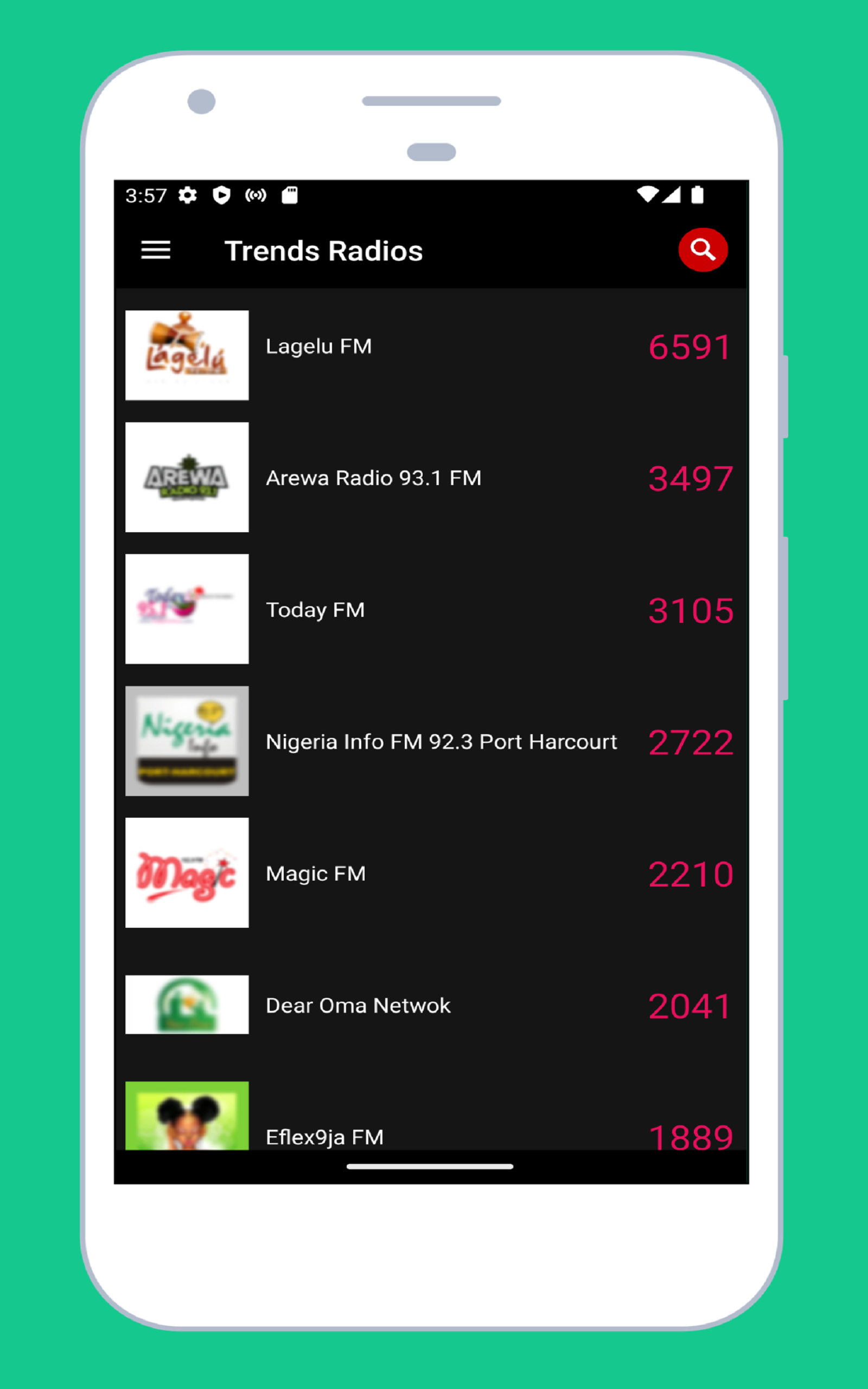 Nigeria Radio Stations FM & AM Listen to for Free on Phone and Tablet ...