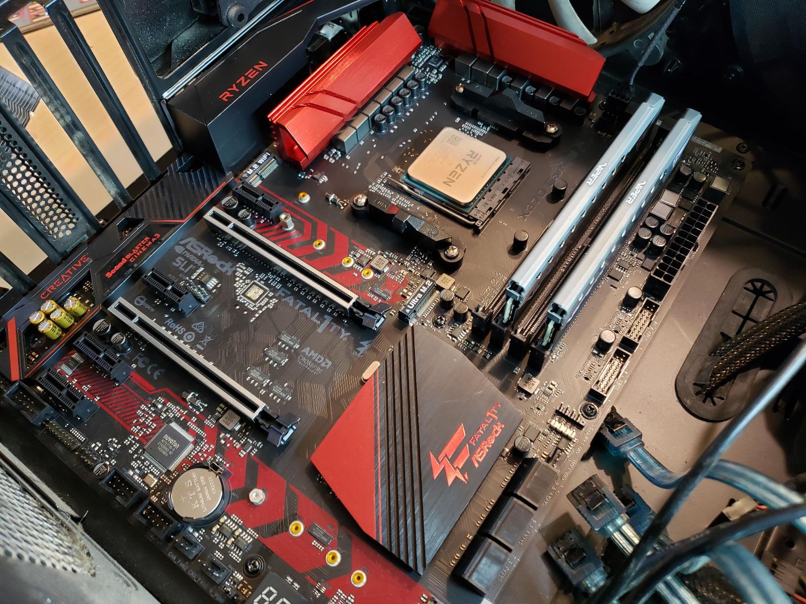 Amazon.com: ASRock X370 Gaming X Fatal1ty AM4 AMD Promontory X370 SATA ...