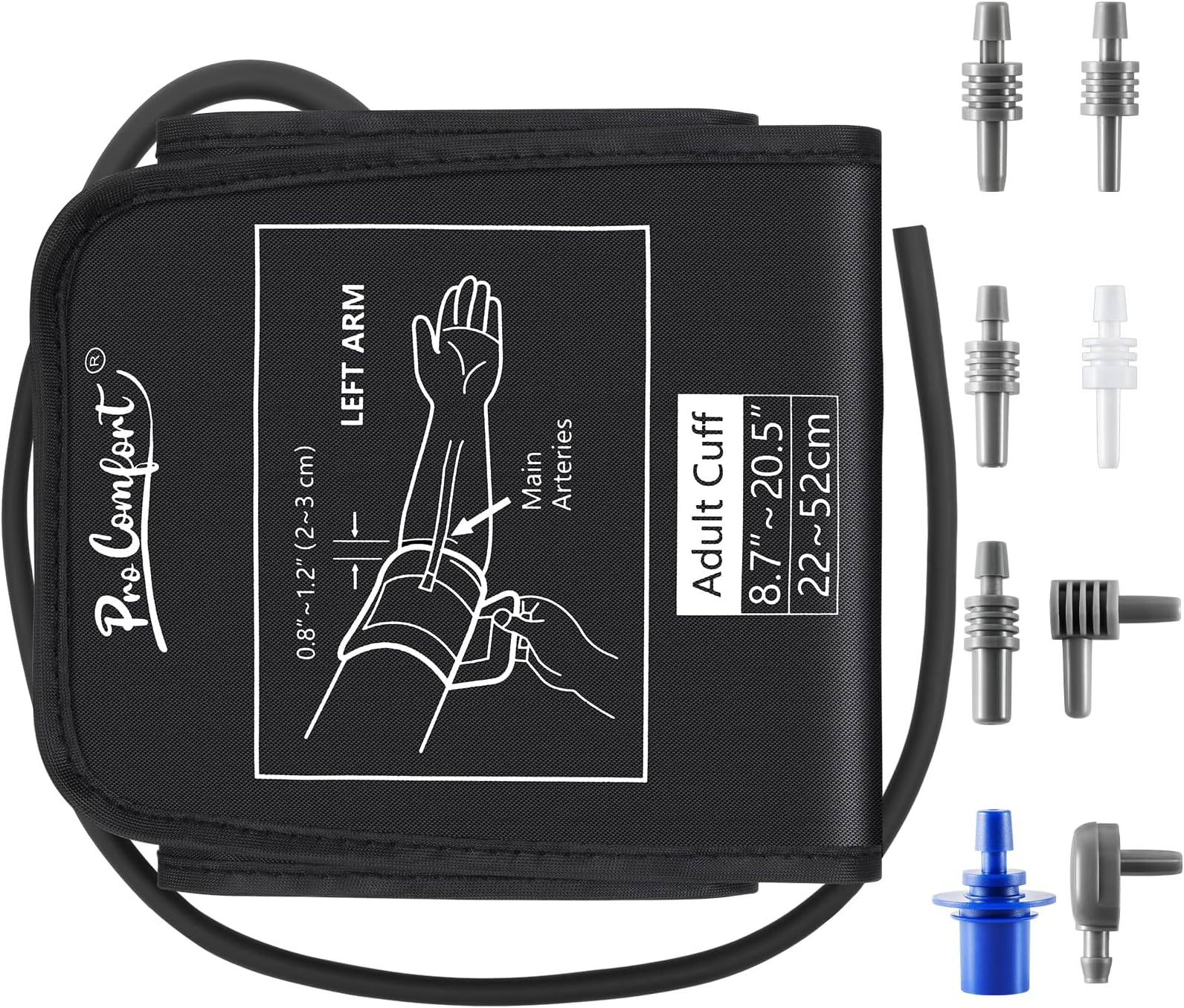 Amazon.com: iHealth Extra Large Adult Blood Pressure Cuff (16.5"-18.9 ...