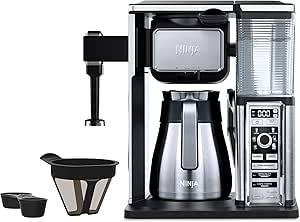 Amazon.com: Ninja Cafetera programable Auto-iQ con 6 tamaños de ...