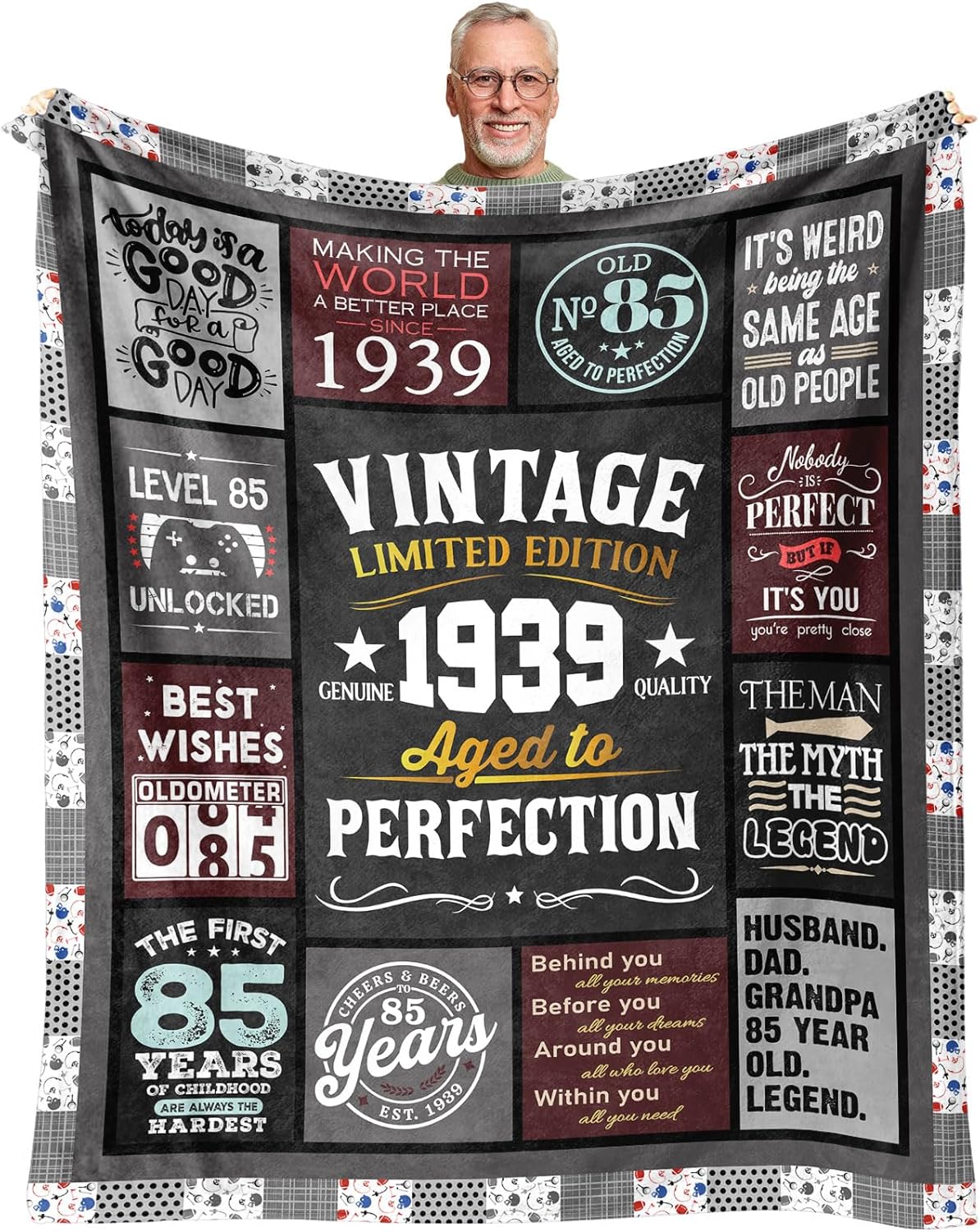 Amazon Sunhygge 85th Birthday Gifts For Men Blanket 60 x 50 amazon-sunhygge-85th-birthday-gifts-for-men-blanket-60-x-50