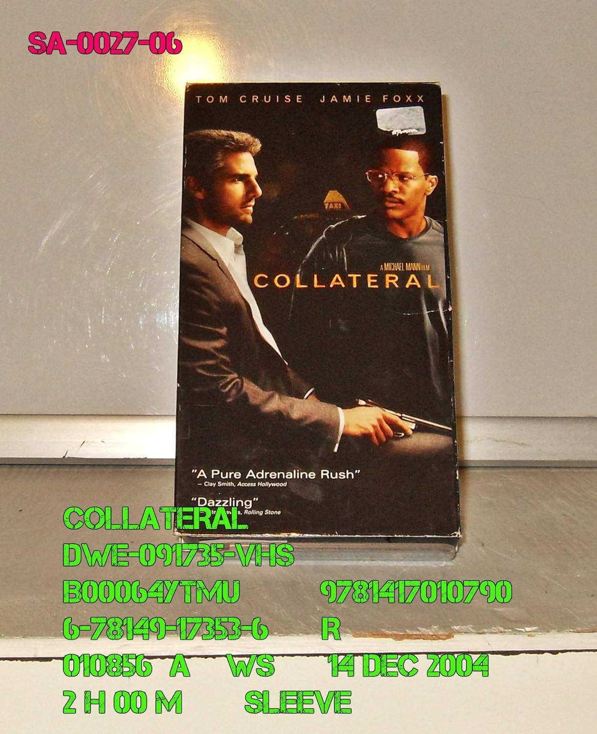 Amazon.com: Collateral [VHS] : Movies & TV