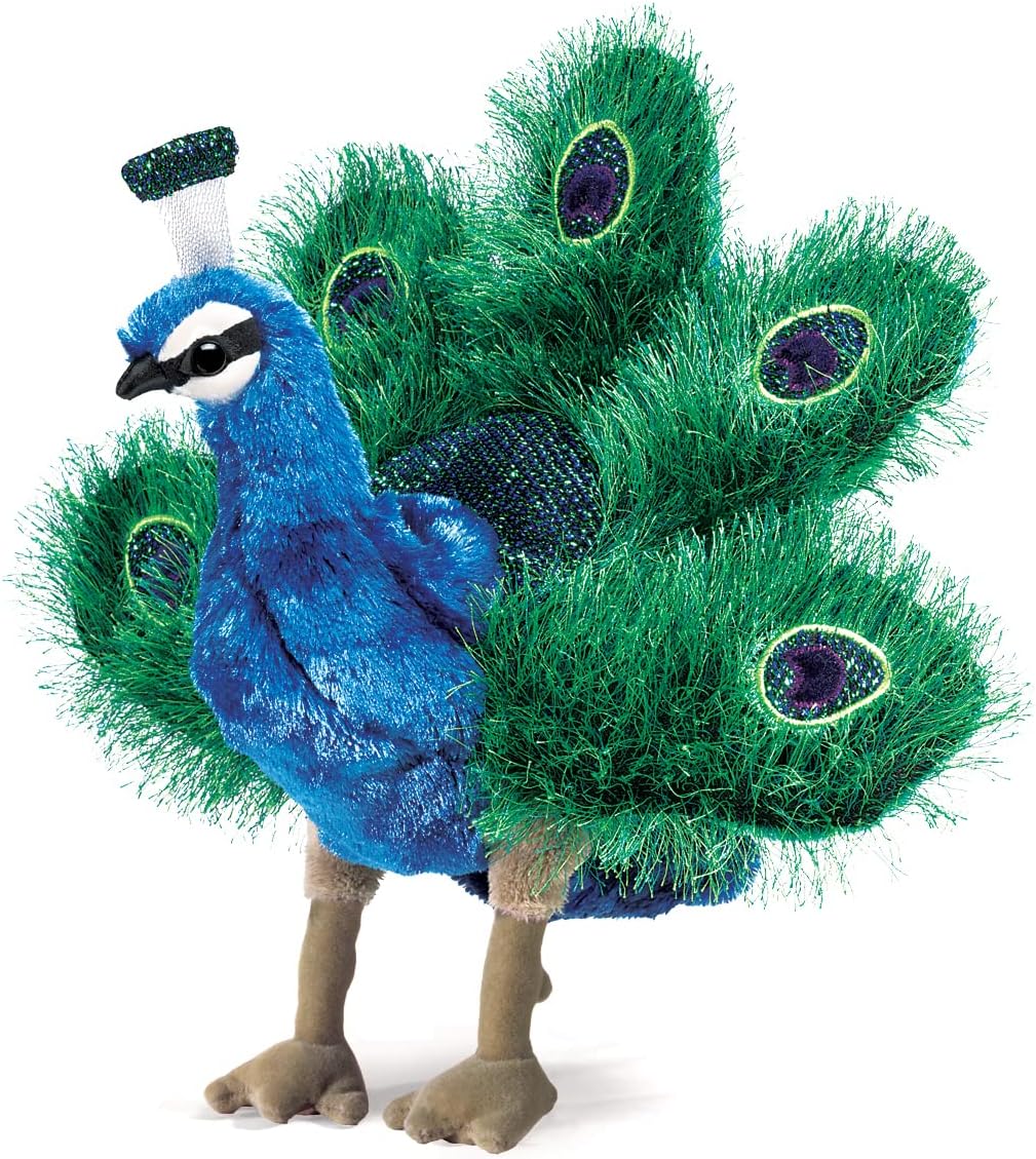 Folkmanis Puppets Small Peacock Hand Puppet, Hand Puppets - Amazon Canada