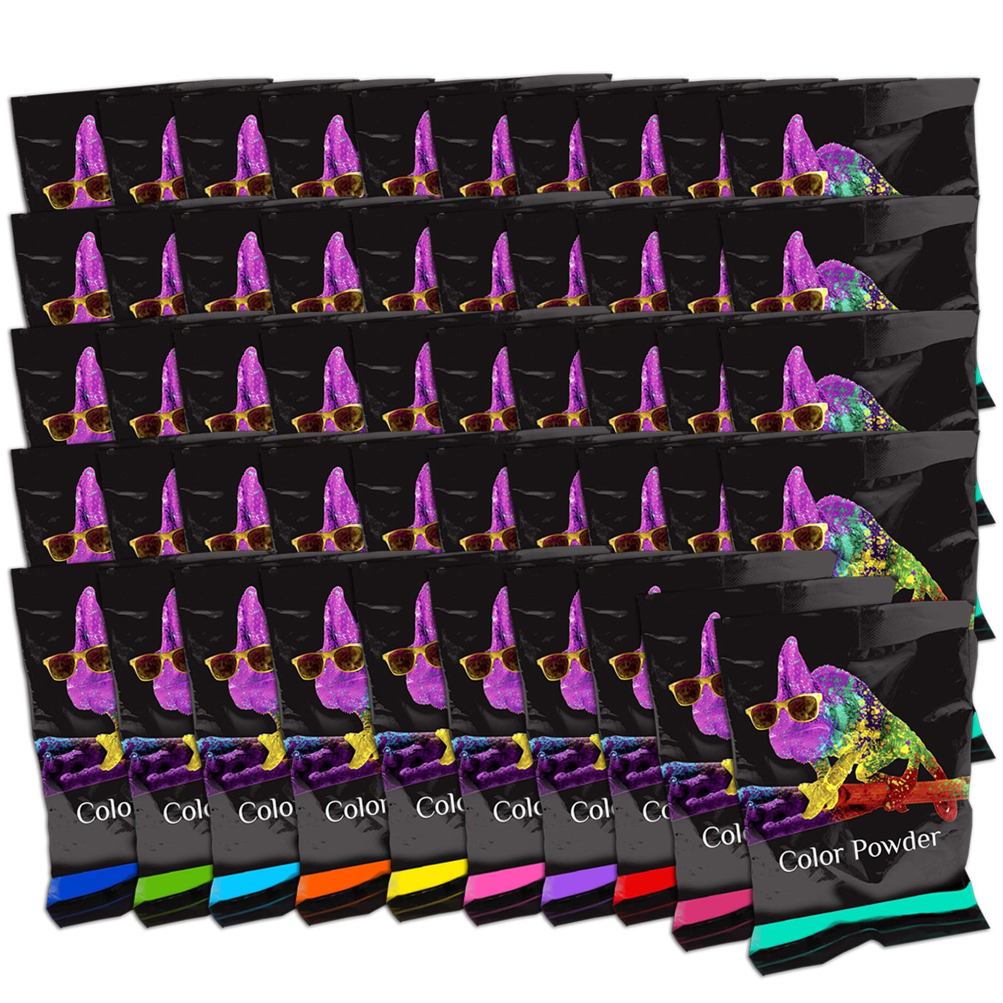 Chameleon Colors 70g Color Powder Packs - Great for Summer Camp, Holi ...
