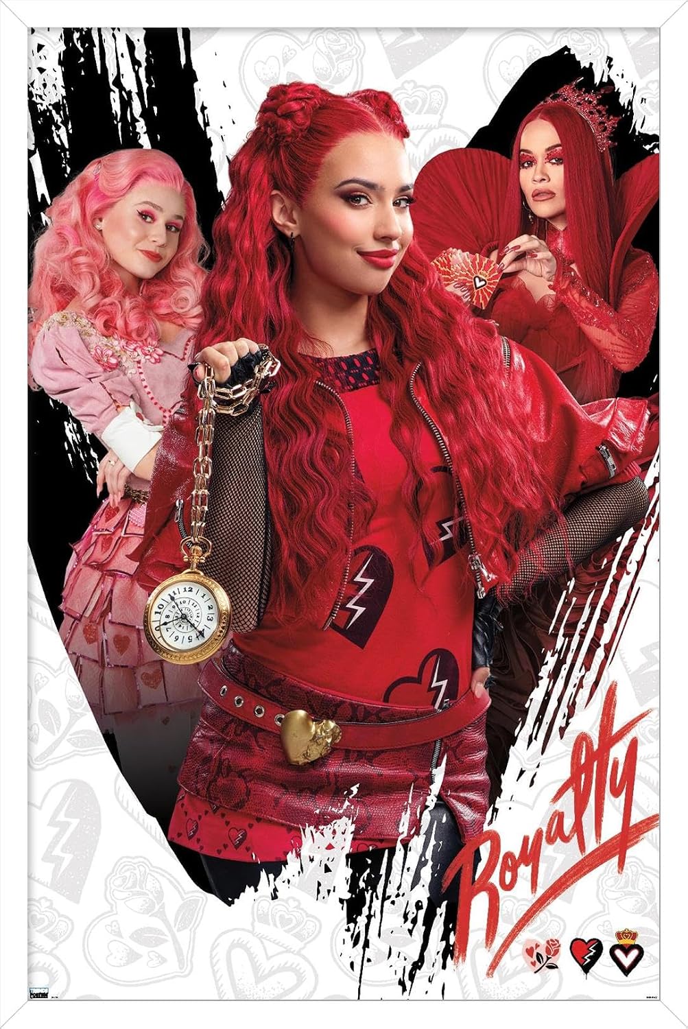 Amazon.com: Disney Descendants: The Rise of Red - Royalty Wall Poster ...