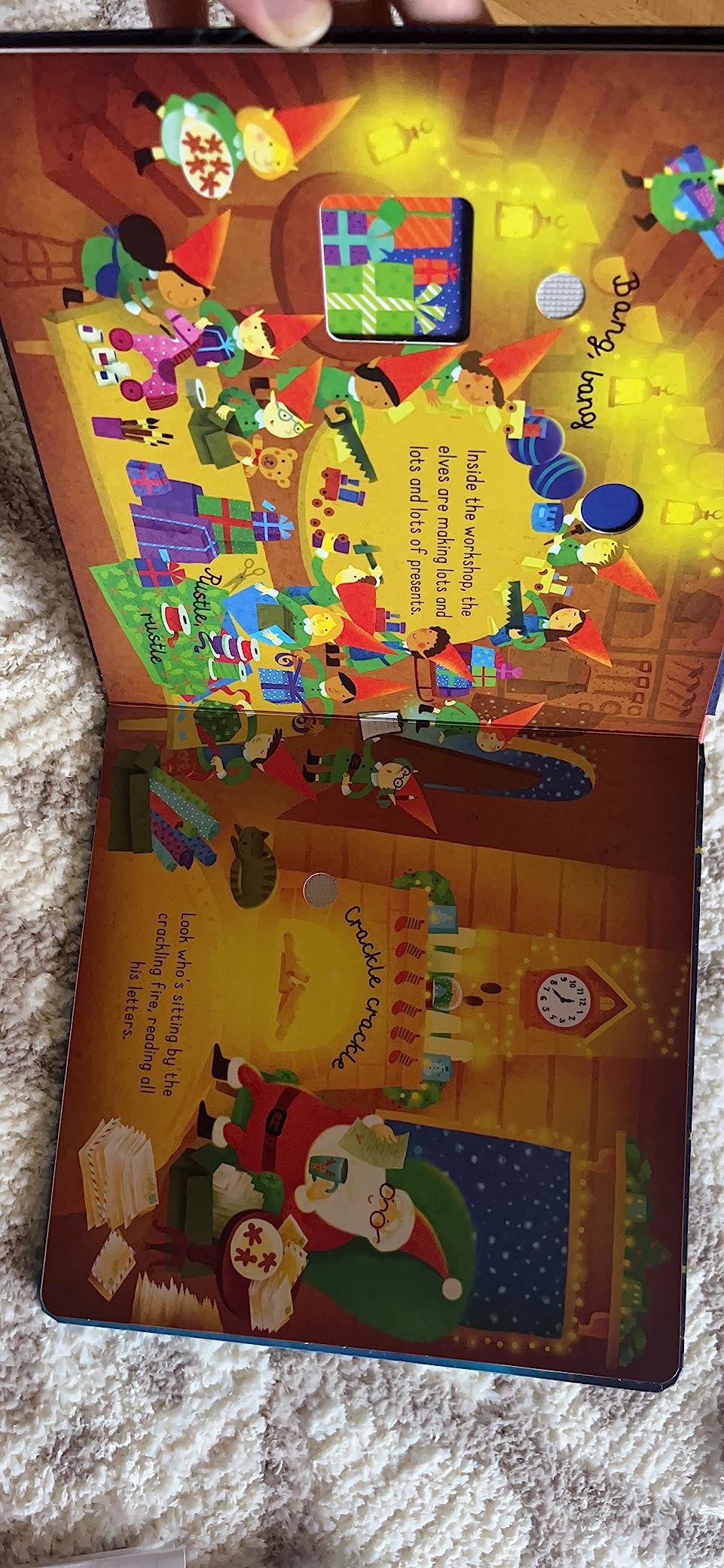 Santa Sound Book (Musical Books): Amazon.co.uk: Sam Taplin, Violeta ...