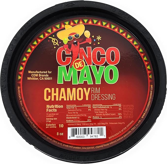 Amazon.com: Cinco de Mayo Chamoy Rim Dip Cocktail Rim Dressing (1 x 7.6 ...
