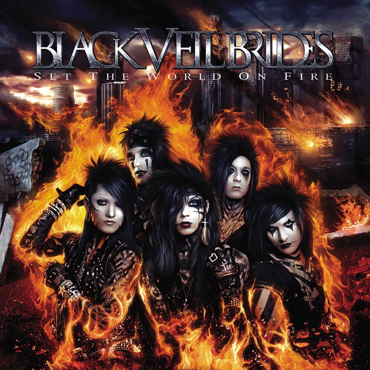 Amazon.com: Black Veil Brides - Set The World On Fire: CDs y Vinilo