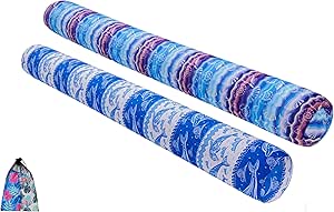 Amazon.com: Inflatable Pool Noodles, 2 Pack Soft Fabric Quick Drying ...