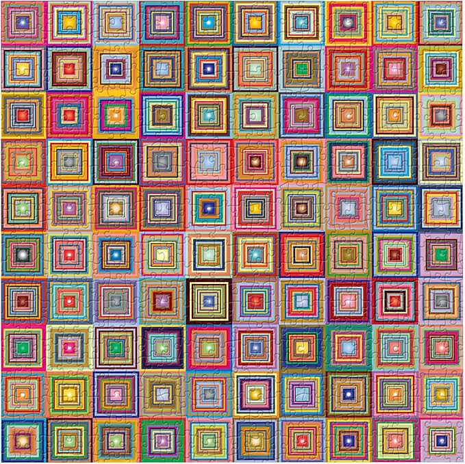 Amazon.com: Impossible Puzzles for Adults 1000 Pieces, Difficult Color ...